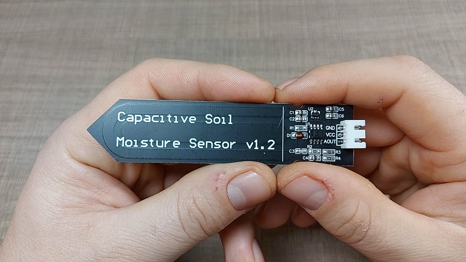 Capacitive Soil Moisture Sensor Basics : 4 Steps - Instructables