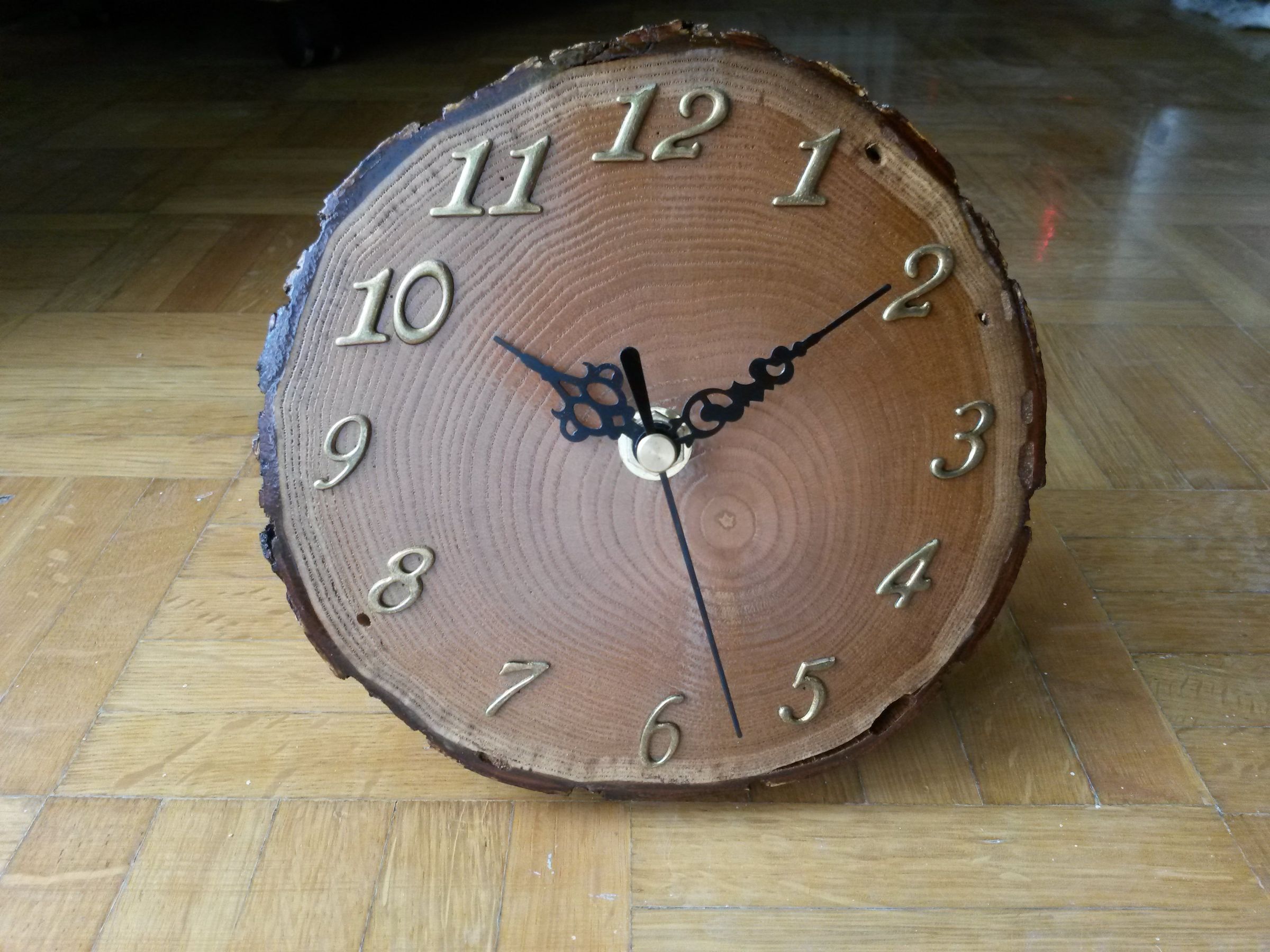 Live Edge Firewood Slice Clock : 4 Steps (with Pictures) - Instructables