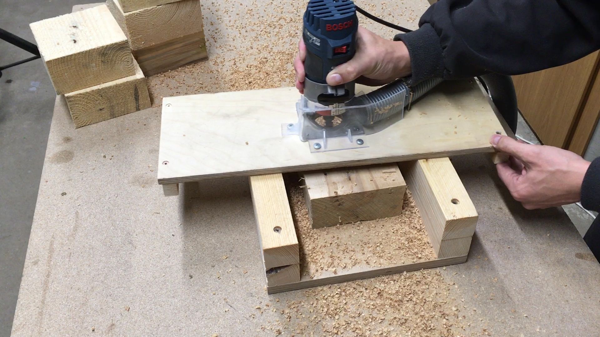 Colored LED Lamp From Pallet Wood Blocks : 10 Steps (with Pictures ...
