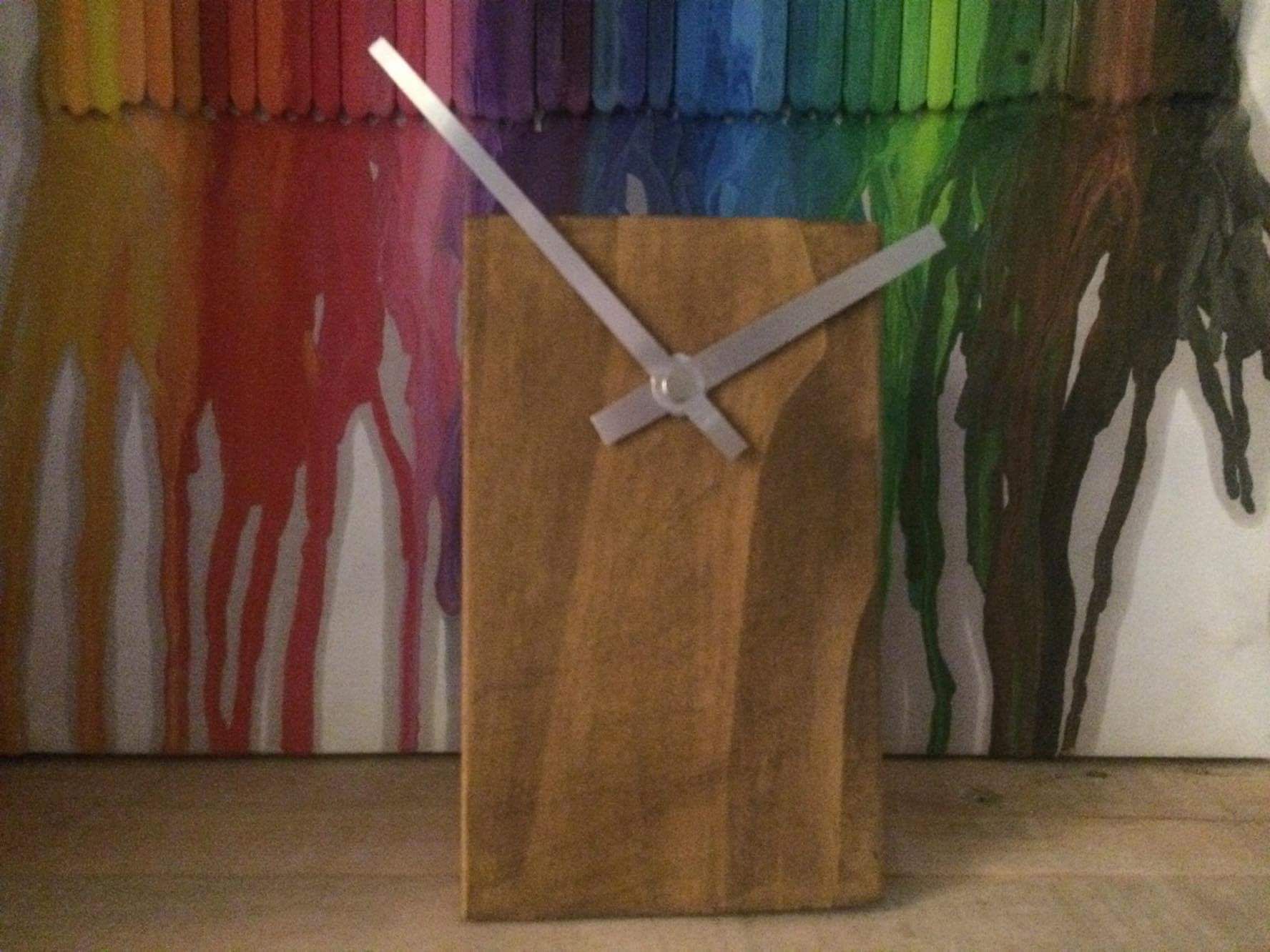 Pallet Desk Clock : 7 Steps (with Pictures) - Instructables