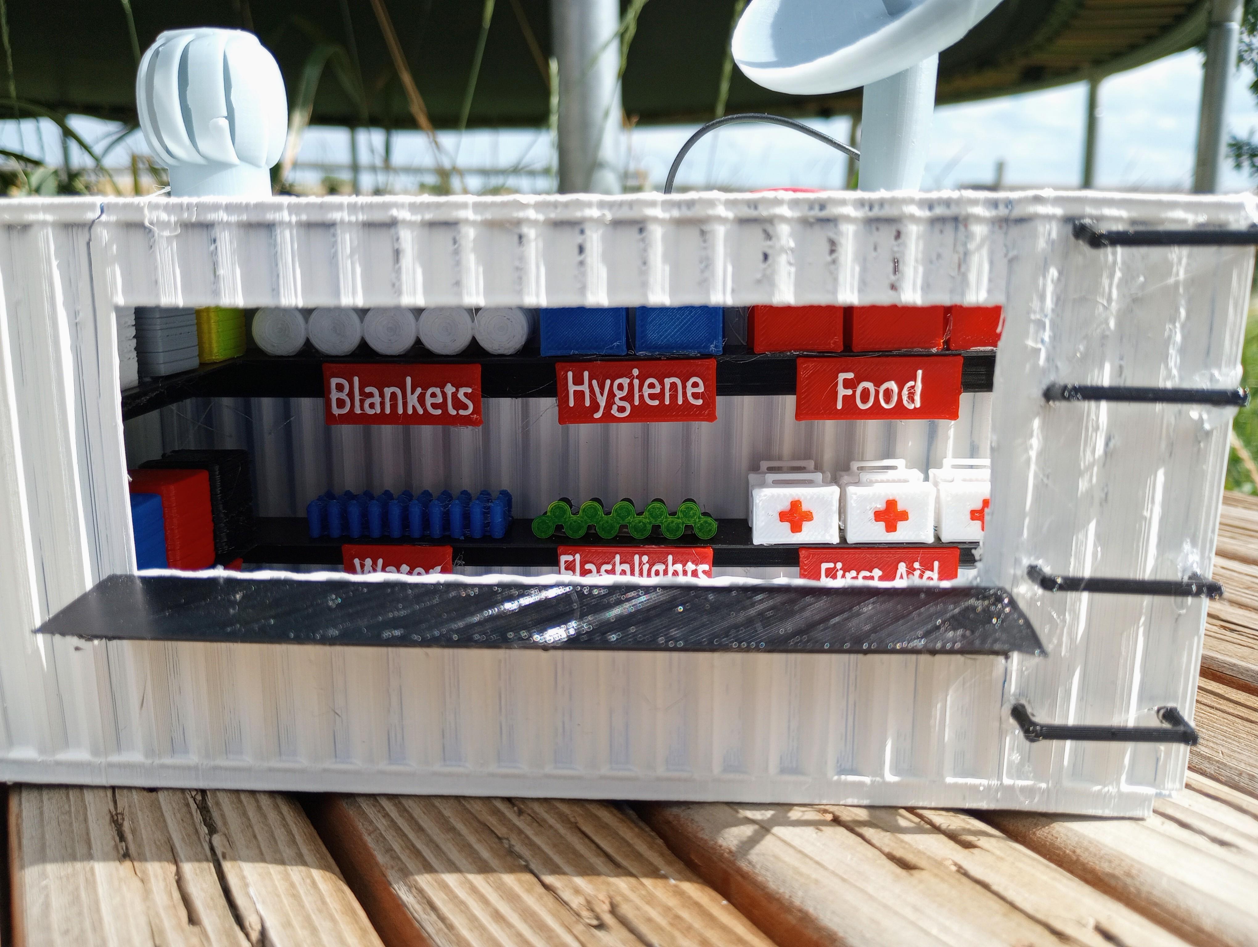 Shipping Container Disaster Relief Outpost : 8 Steps - Instructables