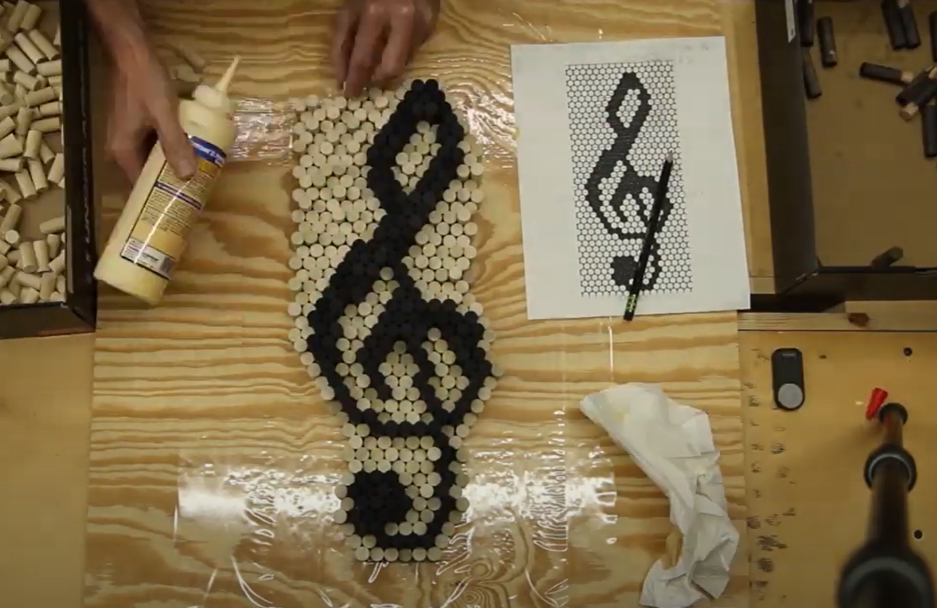 Wooden Dowel Pixel Art : 10 Steps (with Pictures) - Instructables