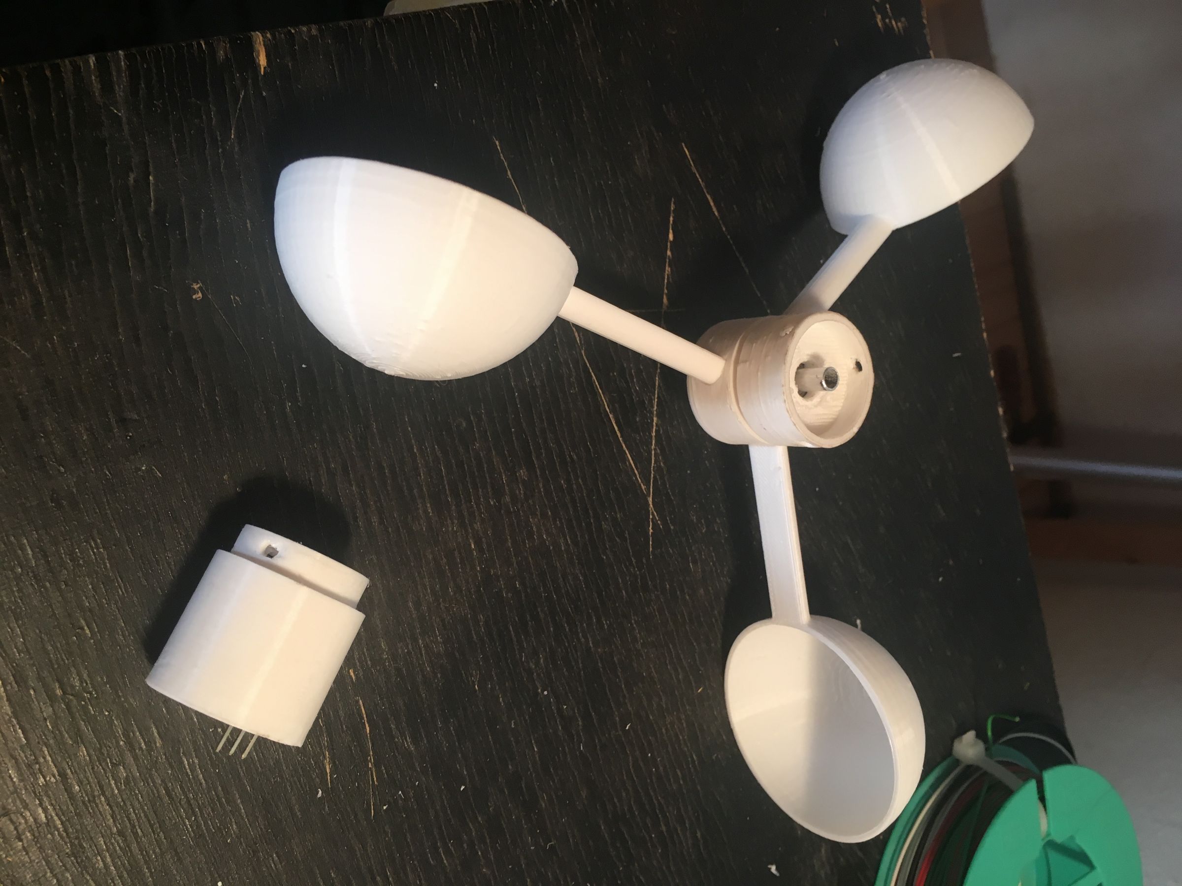 3d Printed Anemometer Under 5$ : 5 Steps - Instructables