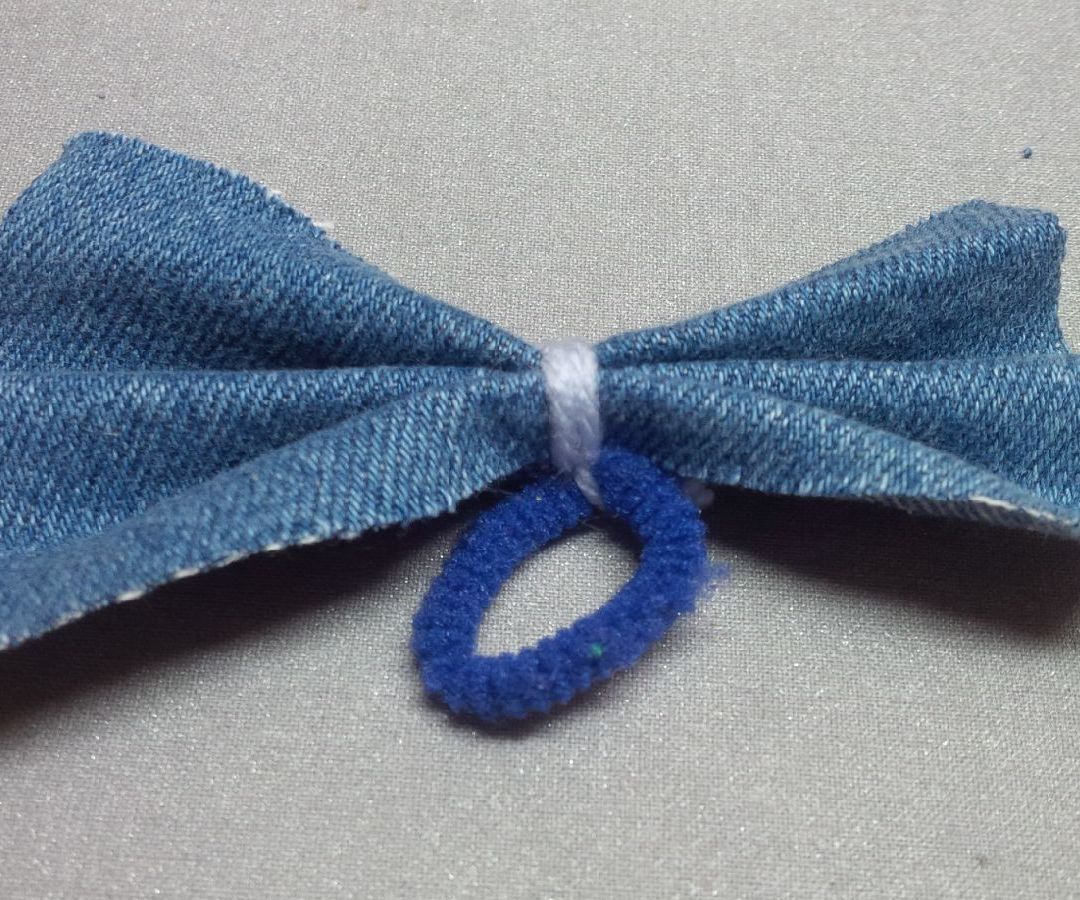 No-Sew Denim Bow (with Pictures) - Instructables