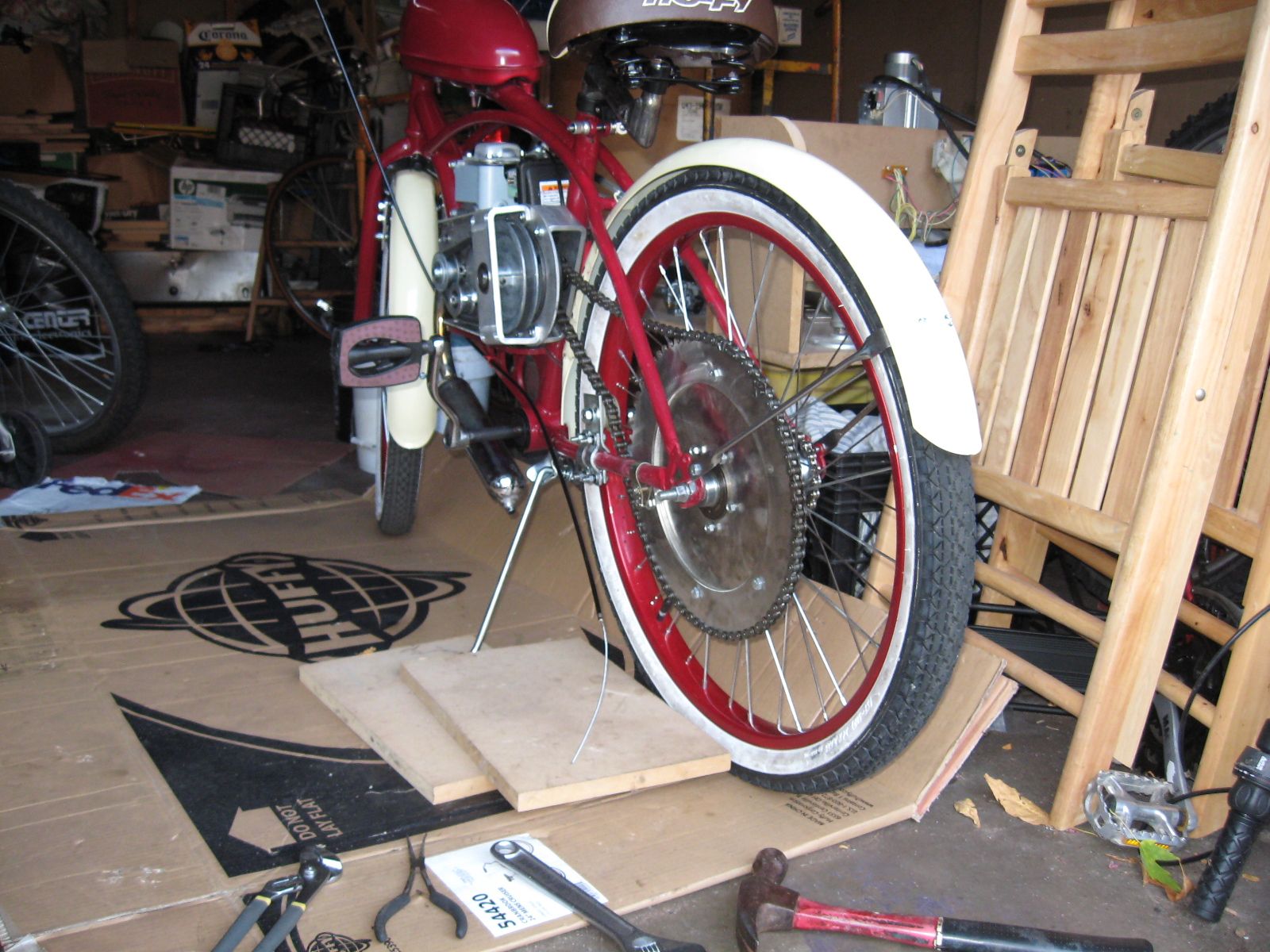 Motorized Bicycle DIY: the Hard Way : 10 Steps (with Pictures ...