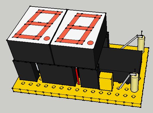 I2c Controlled 7 Segment Led Display 7 Steps Instructables