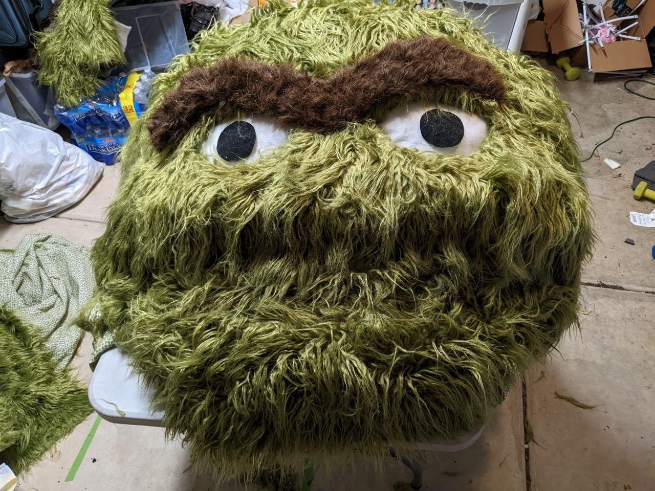 Oscar The Grouch Mask