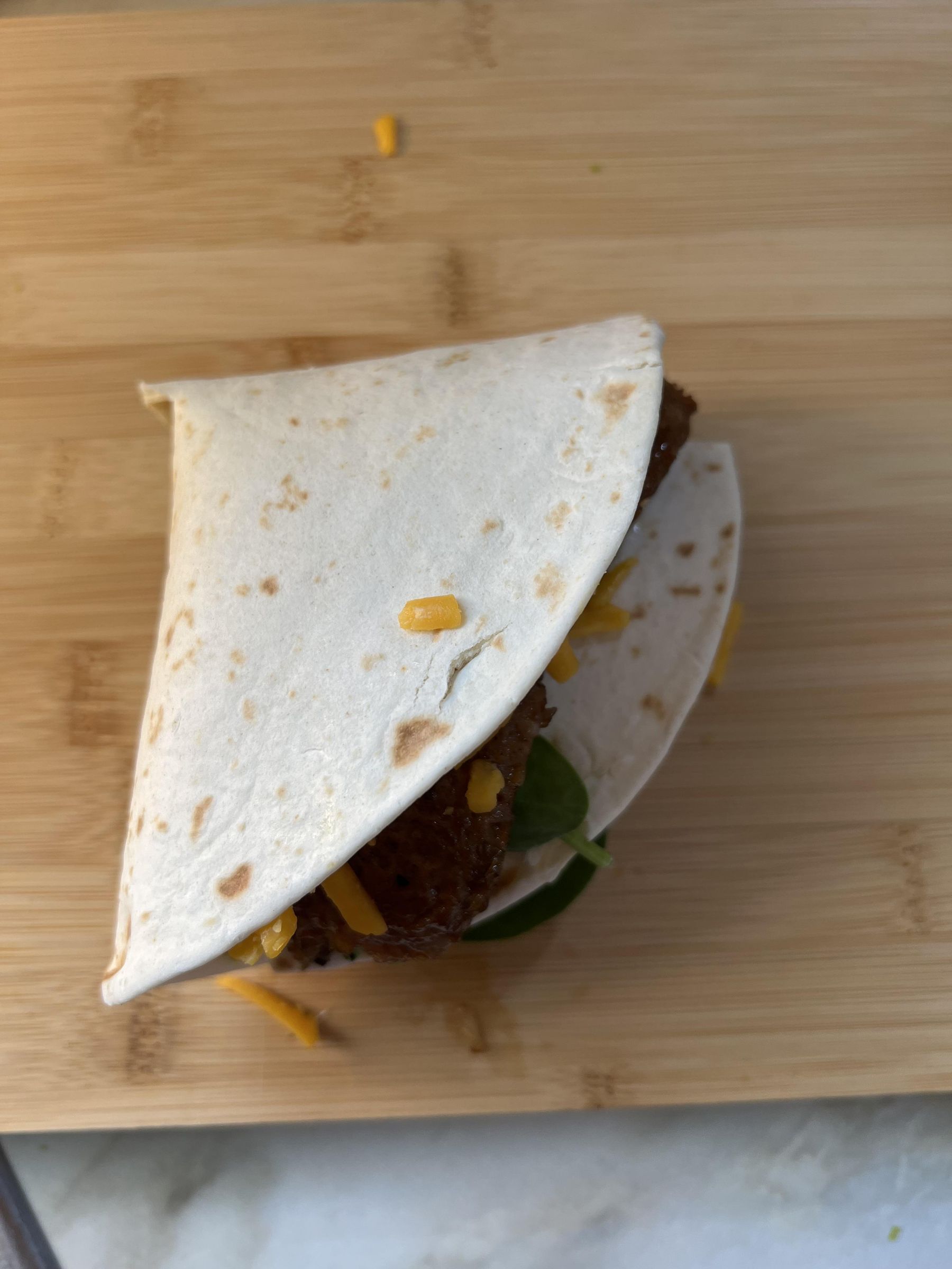 Sausage-Stuffed Folded Tortilla Sandwich : 24 Steps (with Pictures ...