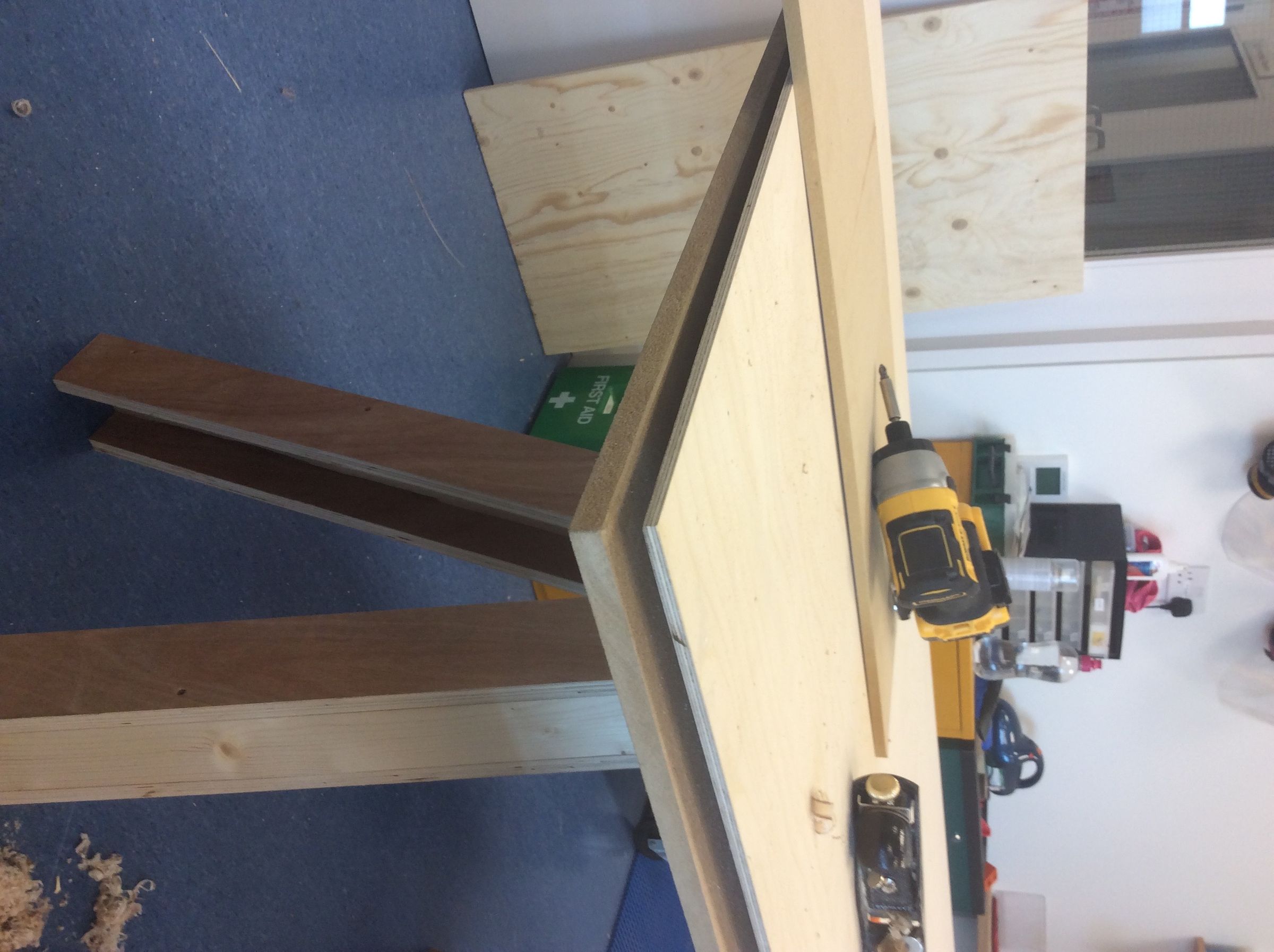 High Trestle Table - Including Prototype Table : 10 Steps (with ...