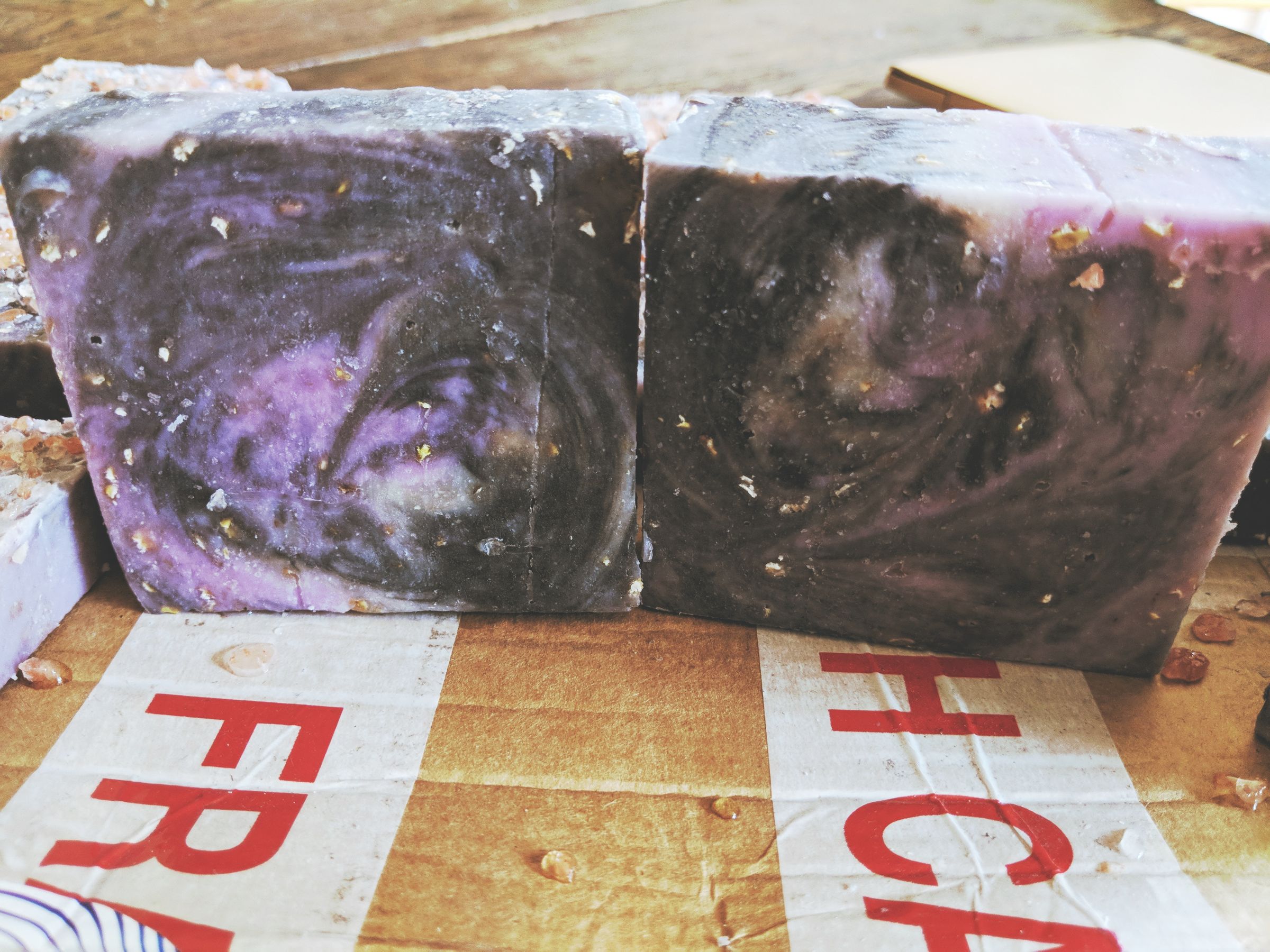 Easy Galaxy Swirl Cold Process Soap Recipe : 7 Steps (with Pictures ...