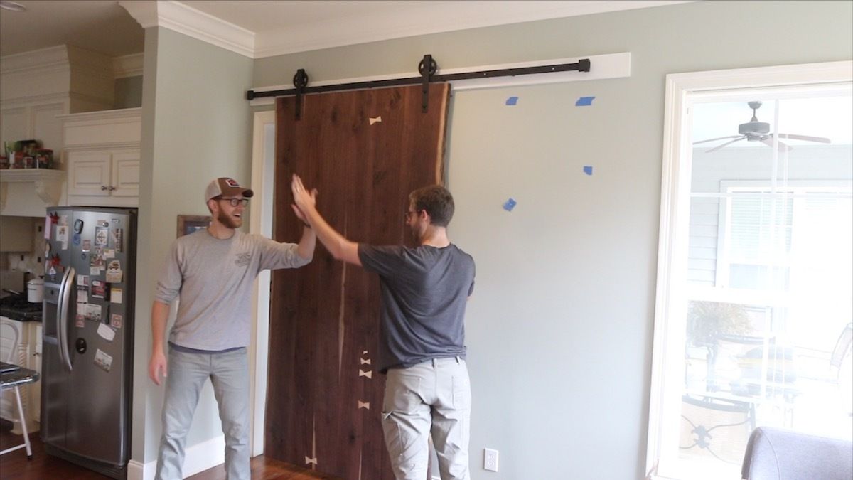 Live Edge Sliding Barn Door : 15 Steps (with Pictures) - Instructables