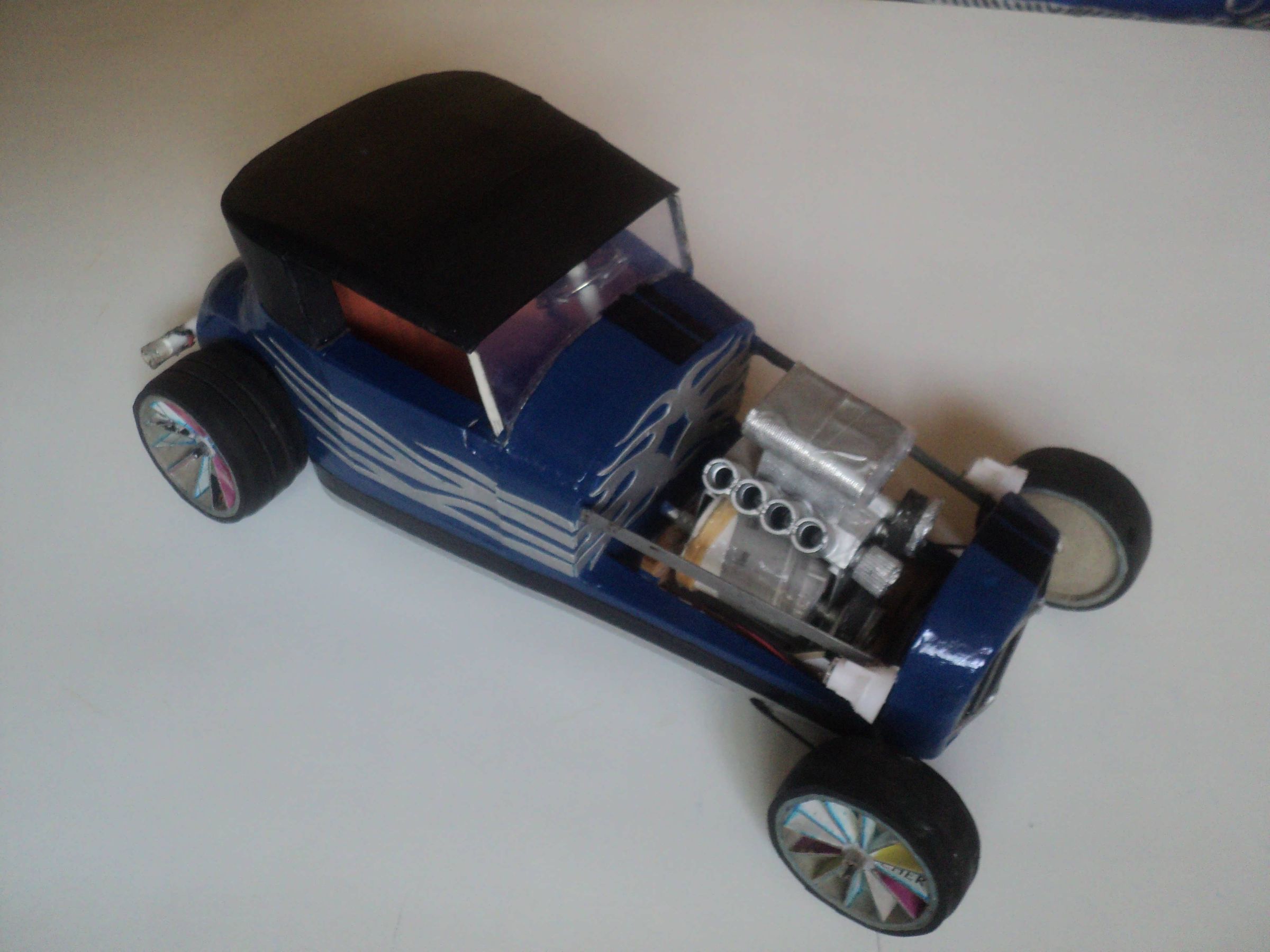 Homemade Hot Rod Vintage Car Model : 12 Steps (with Pictures ...