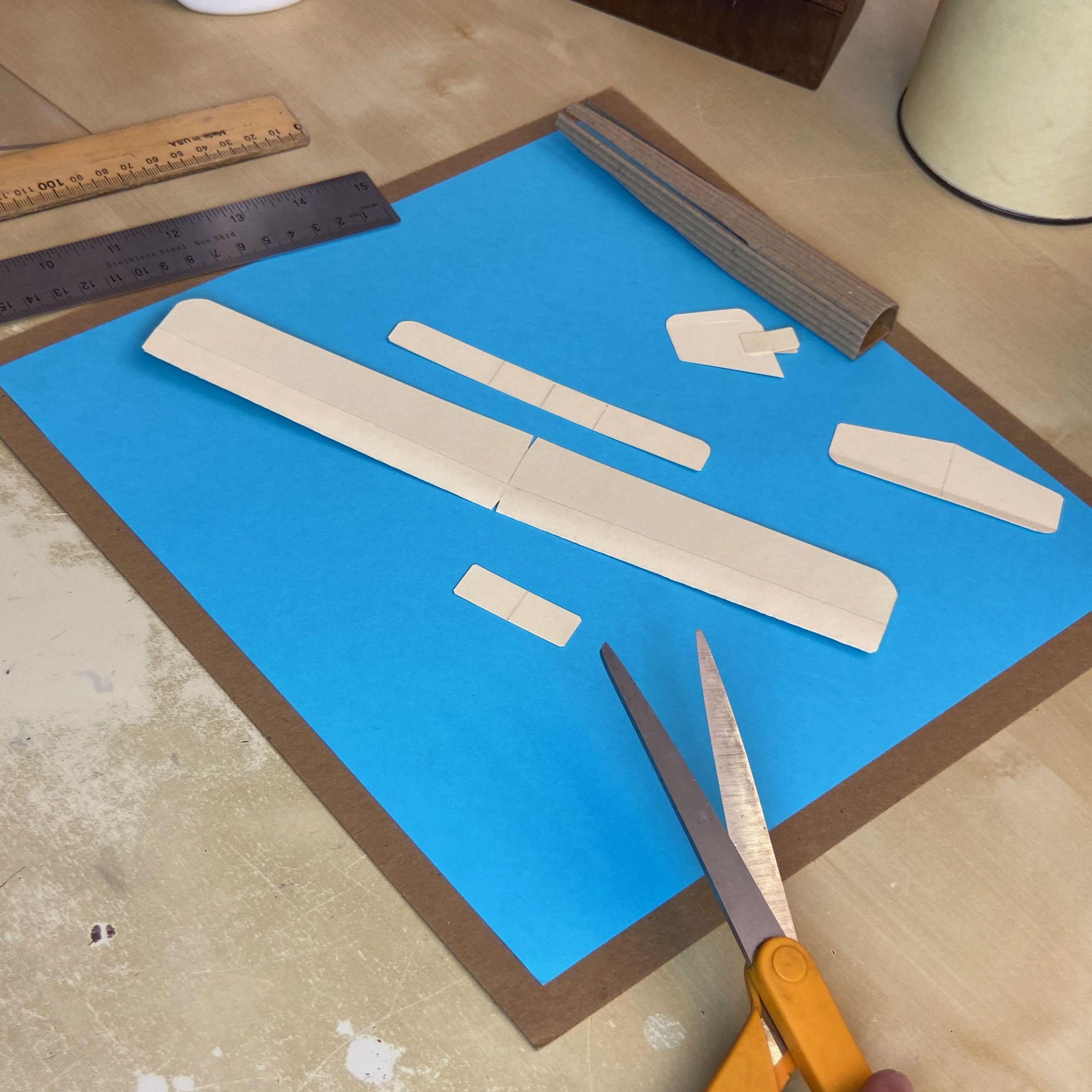 Cardboard Cruiser Card Stock Airplane : 8 Steps (with Pictures ...