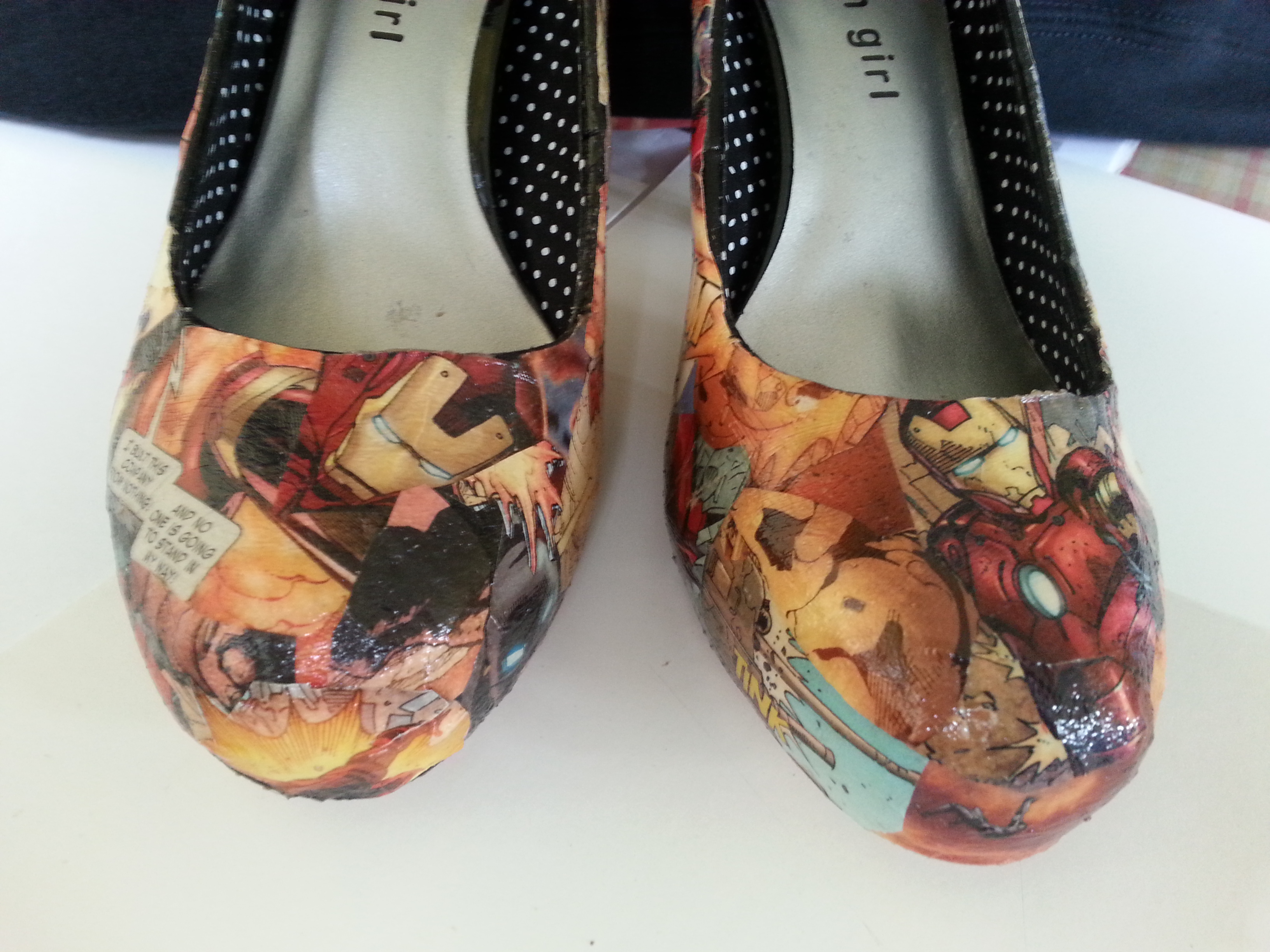 Comic Book Shoes : 5 Steps (with Pictures) - Instructables