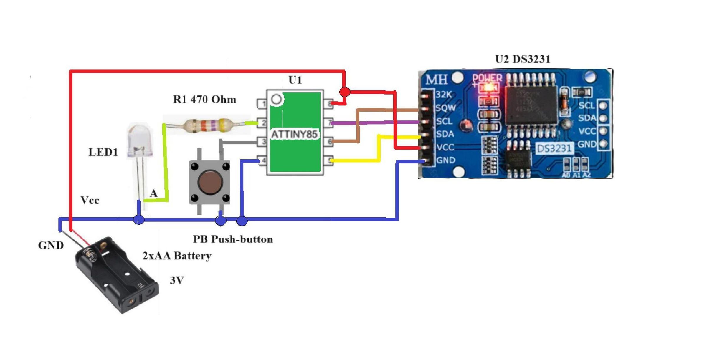 Long Duration Timer: Clock Winding-reminder : 4 Steps - Instructables