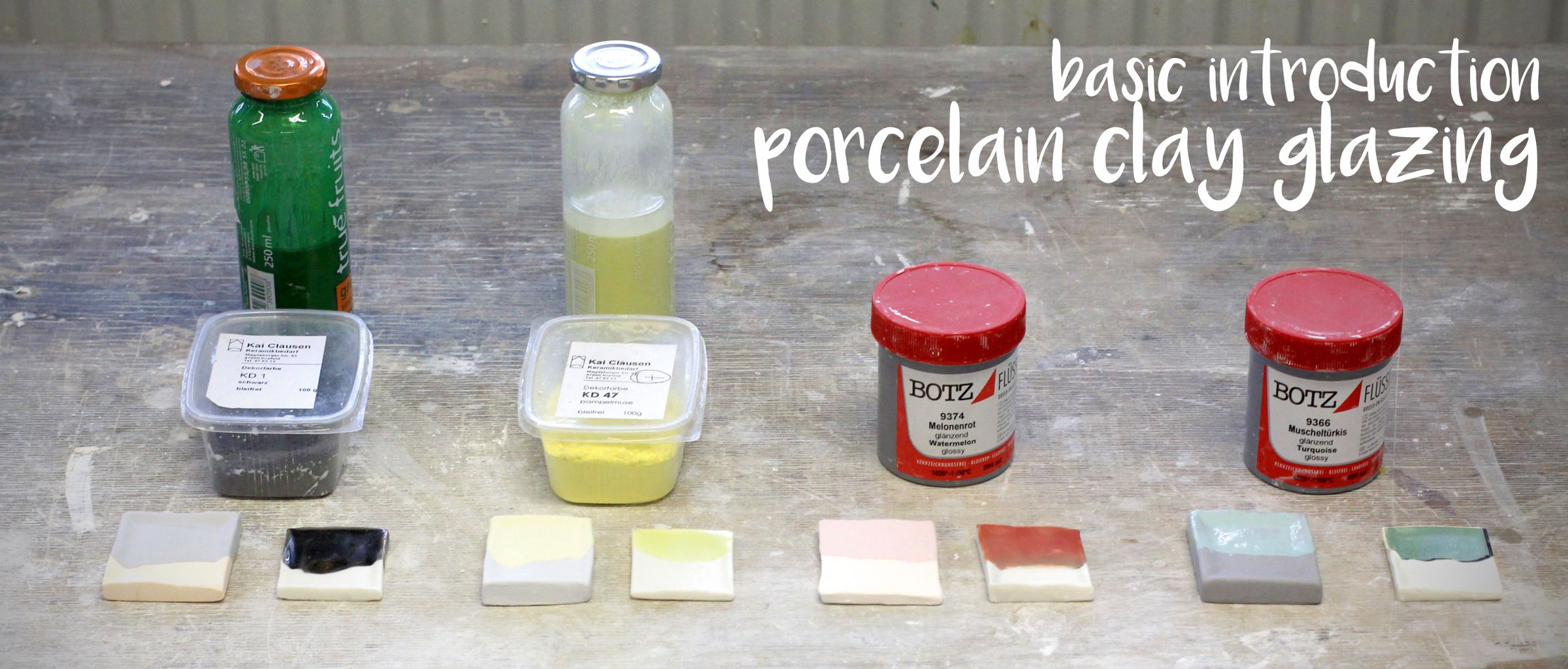 Porcelain Clay Glazing - Basic Introduction : 6 Steps (with Pictures ...