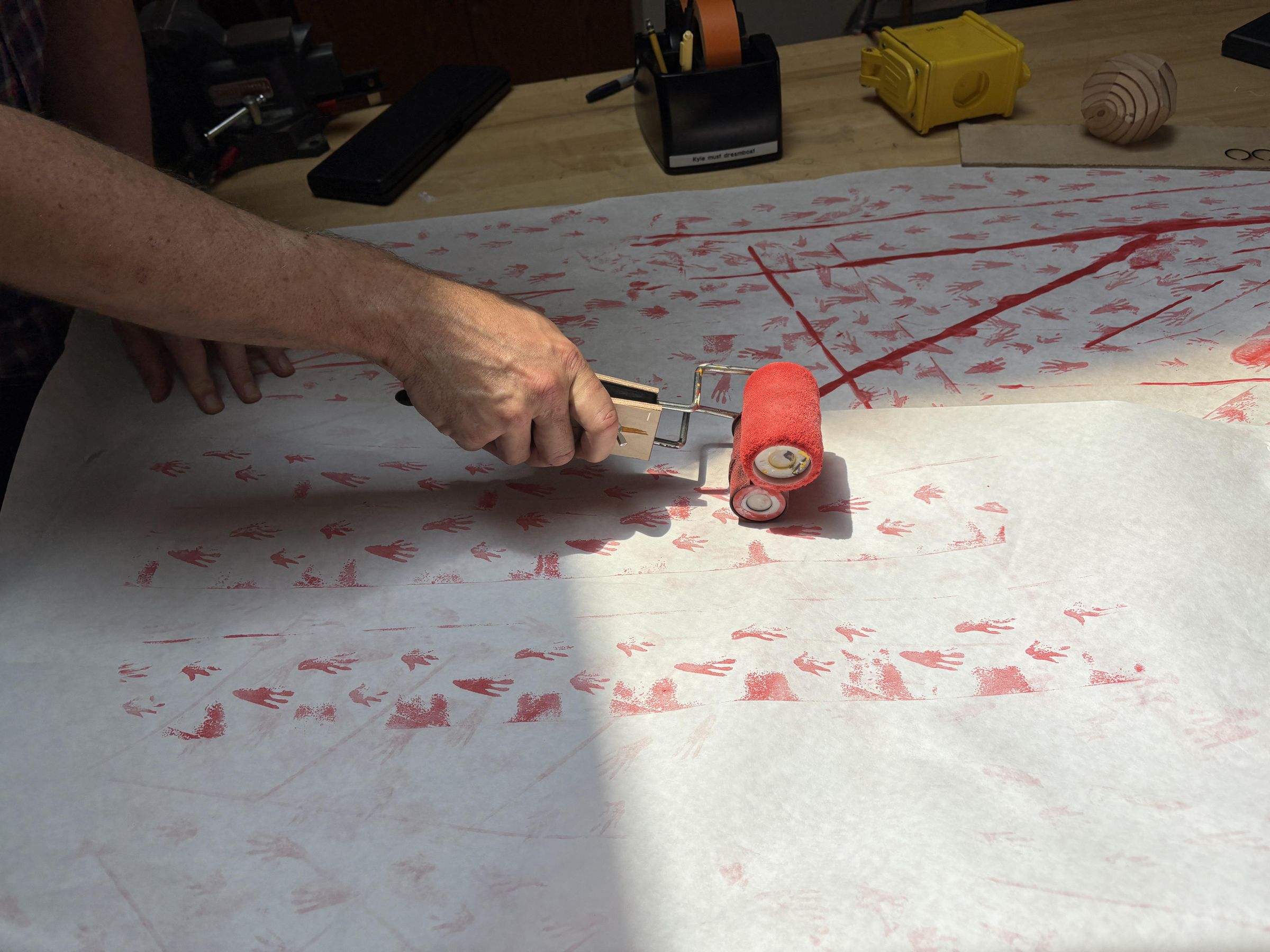 Infinity Stamp: 3D Printed Auto-inking Patterned Stamp Roller : 3 Steps ...