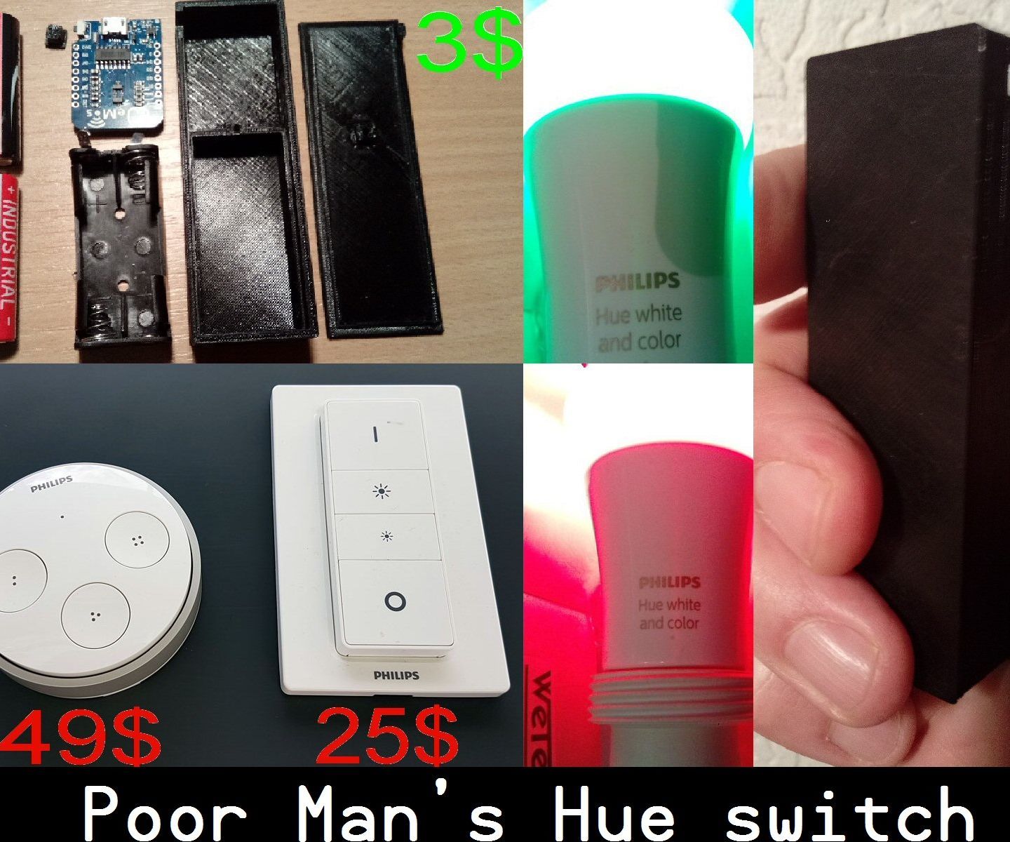 Poor Man's Hue Switch : 5 Steps (with Pictures) - Instructables