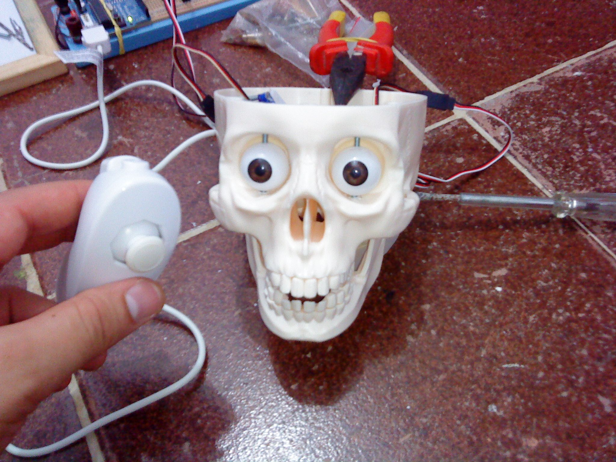 Interactive Skull : 9 Steps (with Pictures) - Instructables