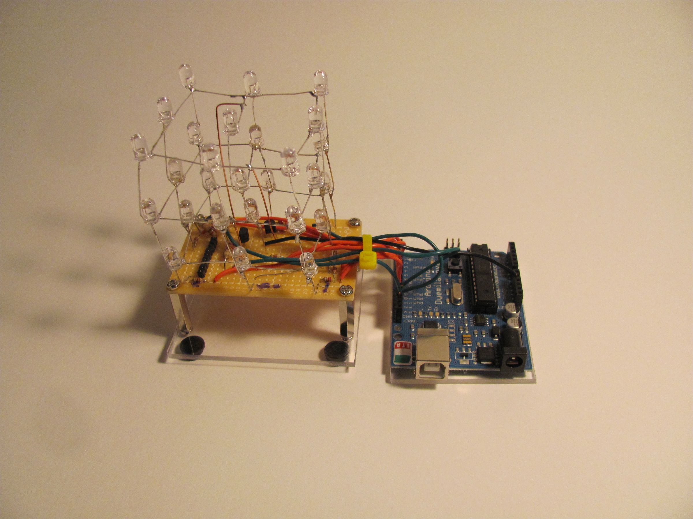 HackDuino LED CUBE - Instructables