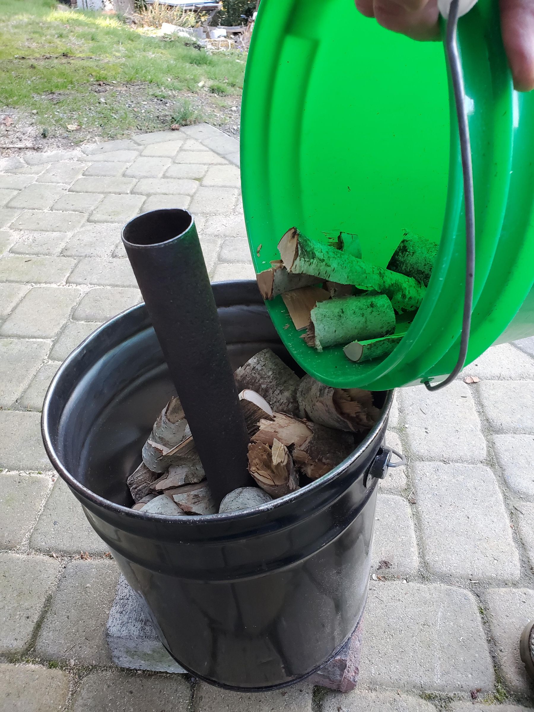 Alder Charcoal Chunks - Using a Retort : 3 Steps (with Pictures ...