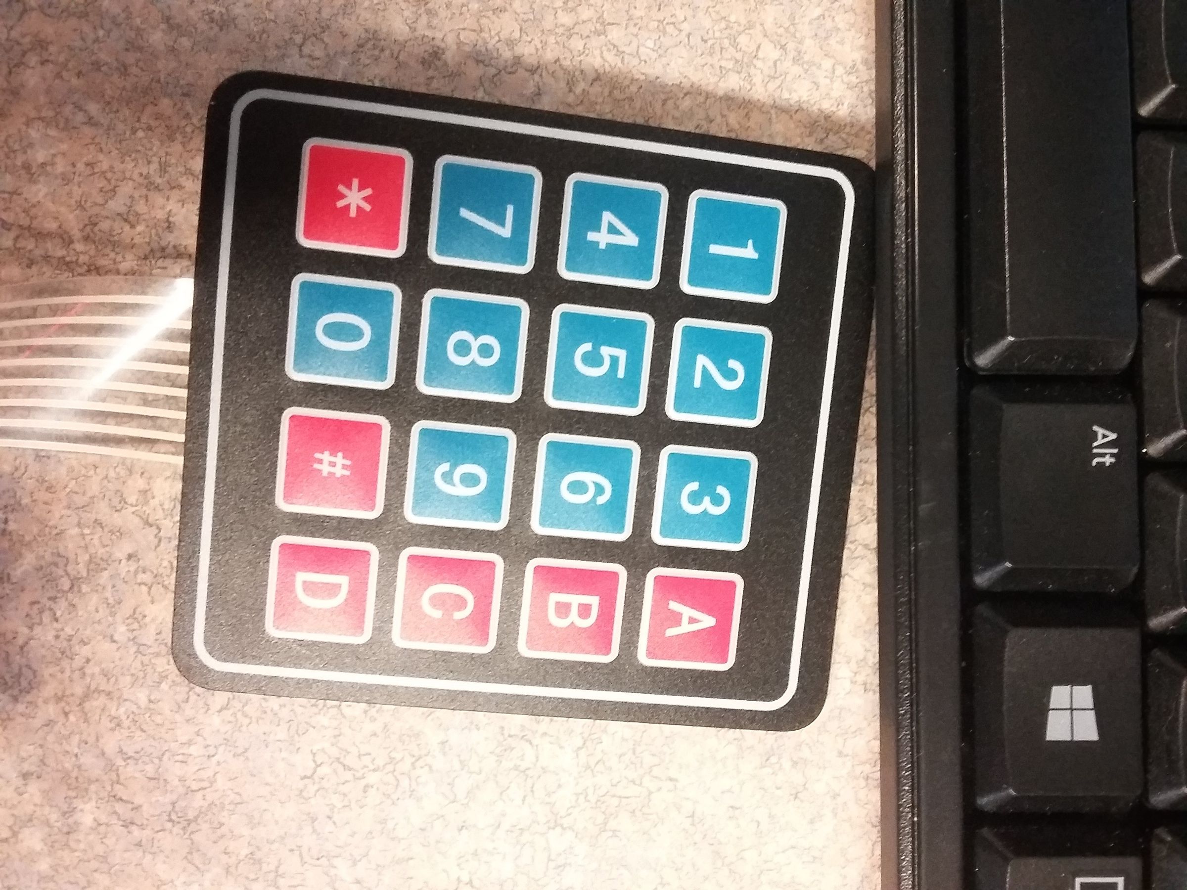 Arduino- Controlling LED's With a 4x4 Keypad : 7 Steps (with Pictures ...