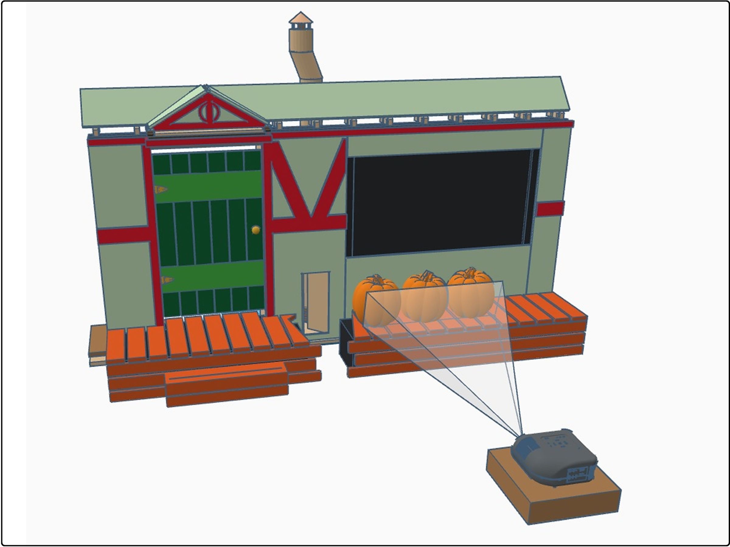 The Witching Hour Halloween Window Display : 8 Steps (with Pictures ...