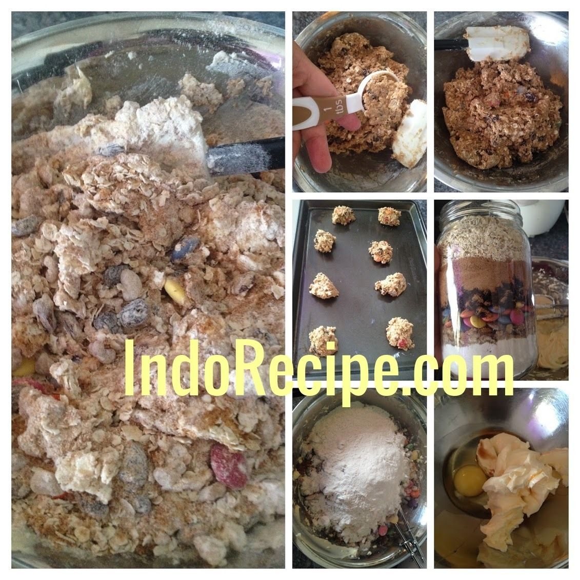 Smarties Oatmeal Cookies (Leftover Halloween Candies) (with Pictures ...