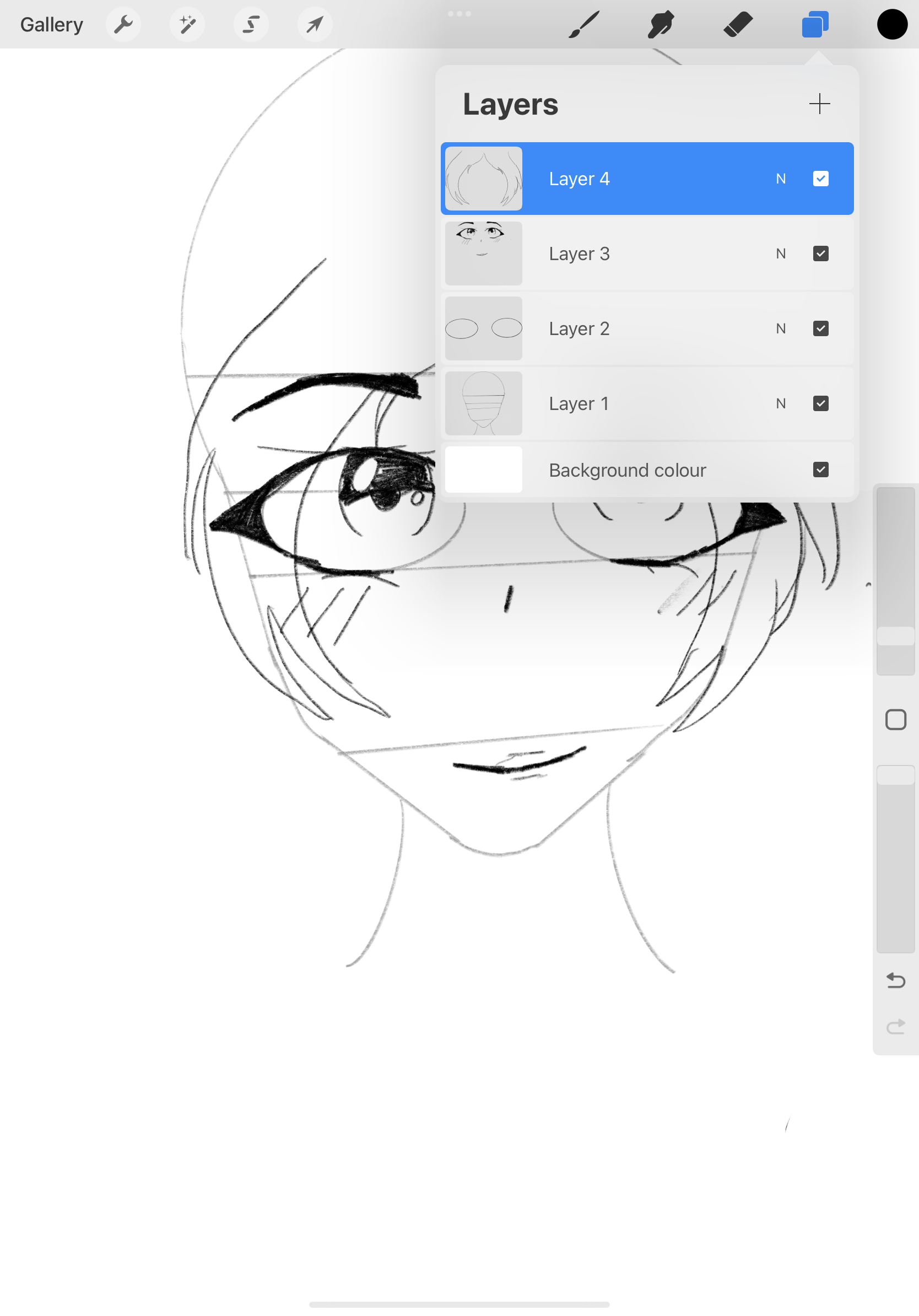 Digital Drawing Portrait Tutorial : 10 Steps (with Pictures ...