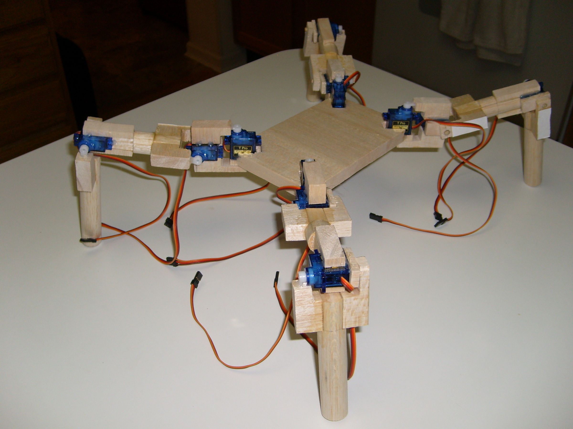 Arduino Based Four Legged Robot : 6 Steps (with Pictures) - Instructables