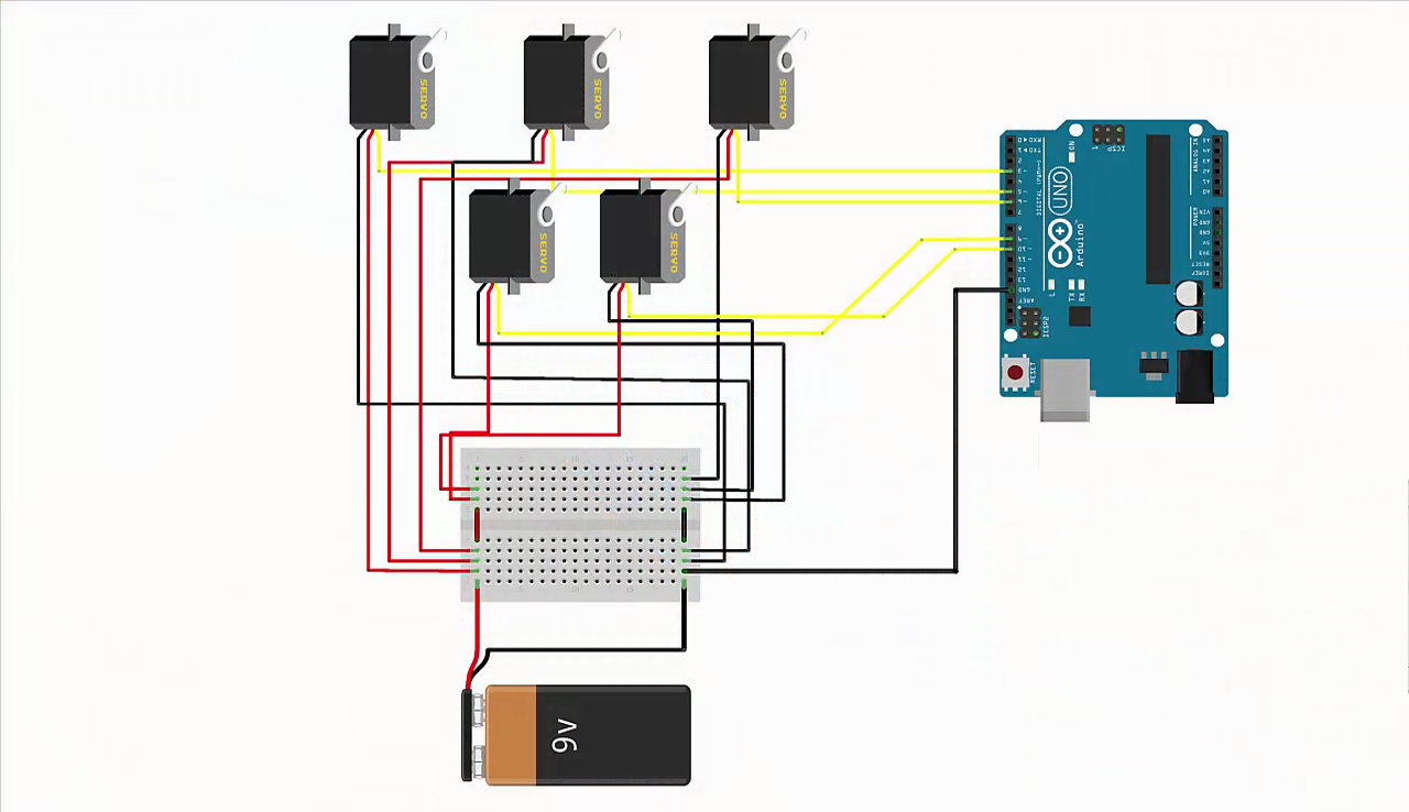 Arduino - Make a Robotic Hand (Low Cost) : 6 Steps (with Pictures ...