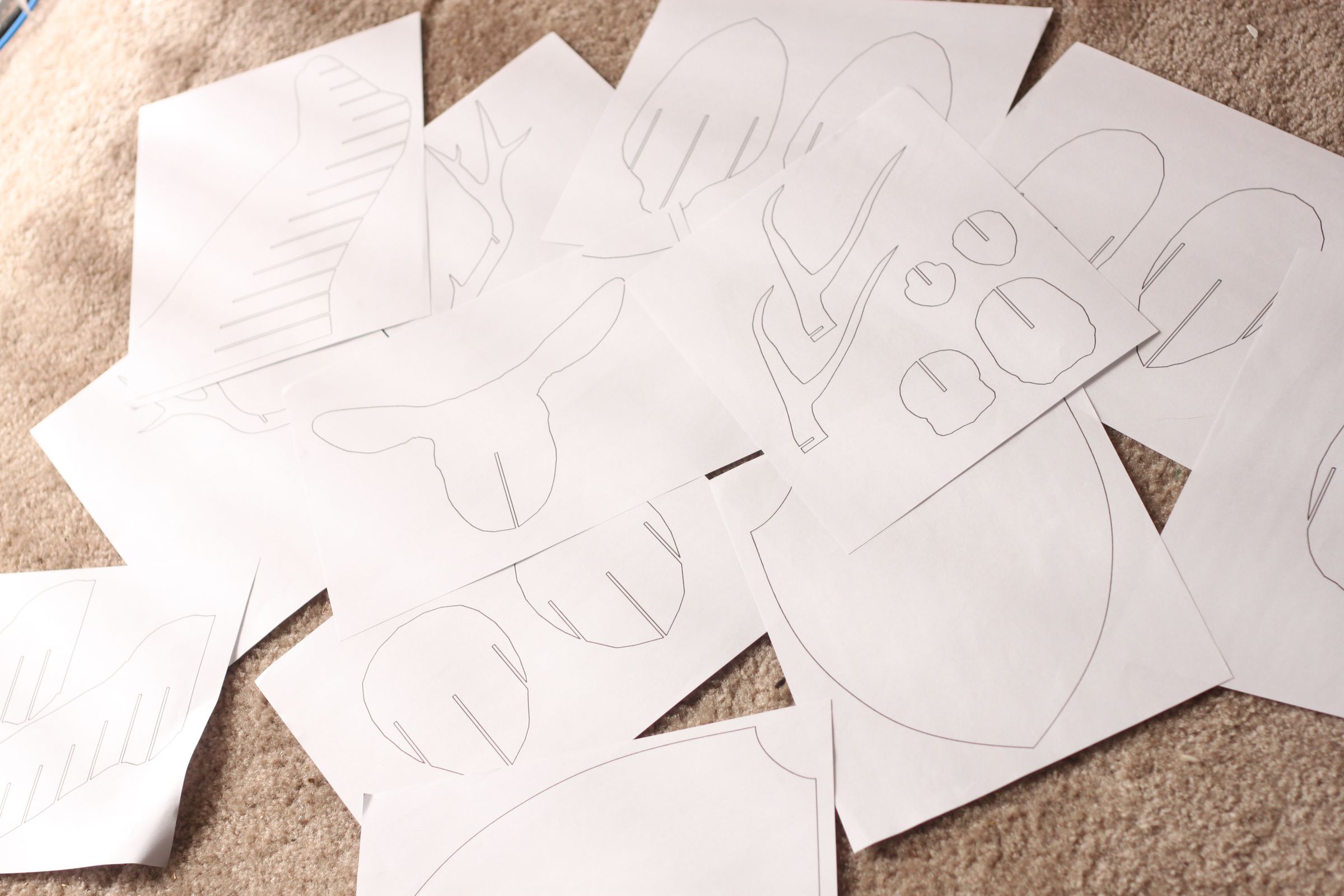 DIY Cardboard Deer Head : 5 Steps (with Pictures) - Instructables