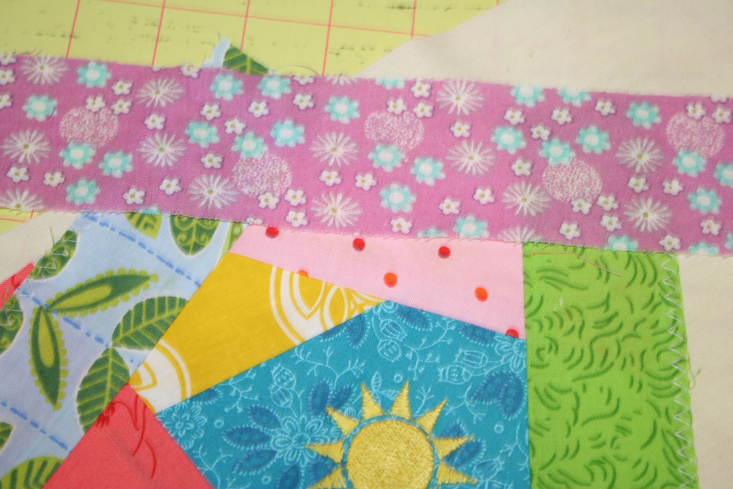 How to Sew an Easy Crazy Quilt Block : 9 Steps (with Pictures ...