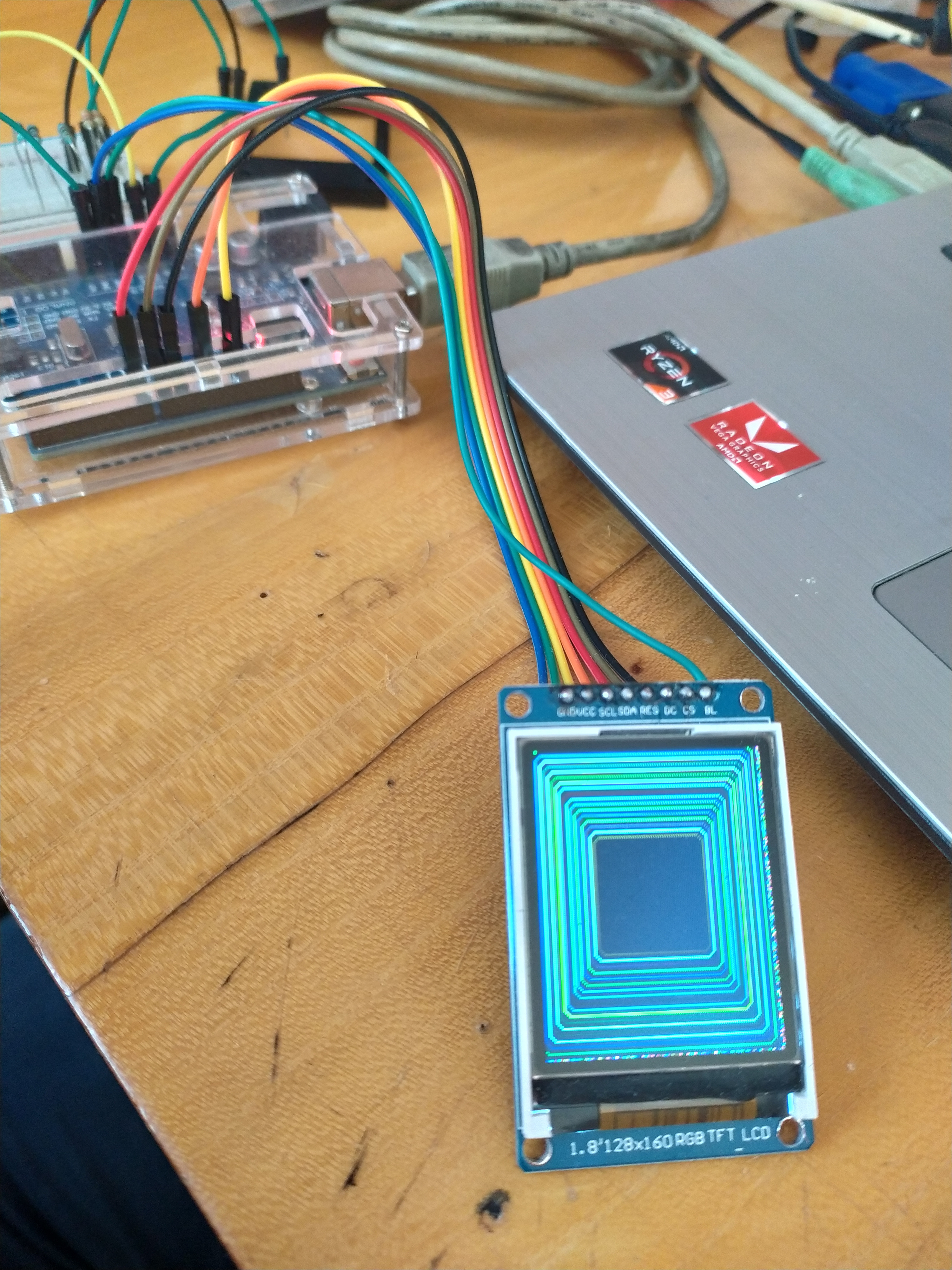 Beginner Arduino - Using a 1.8 Inch TFT Display : 3 Steps - Instructables