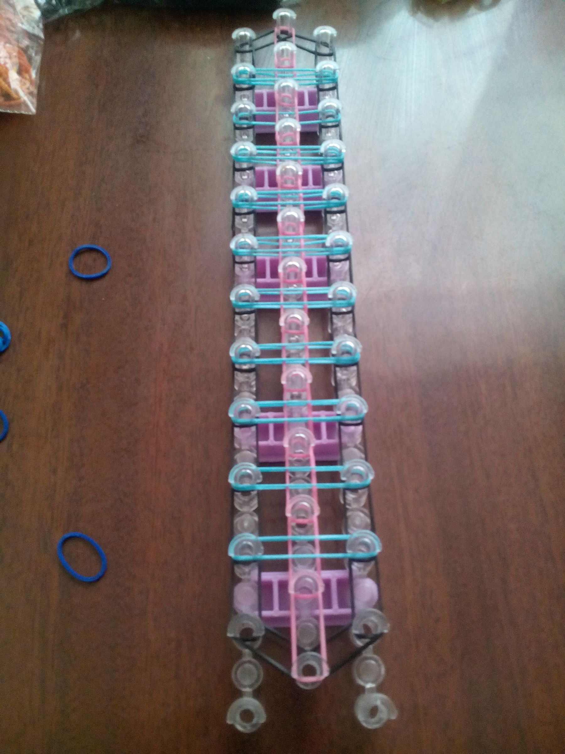 Loom Band Ladder Bracelet : 9 Steps - Instructables