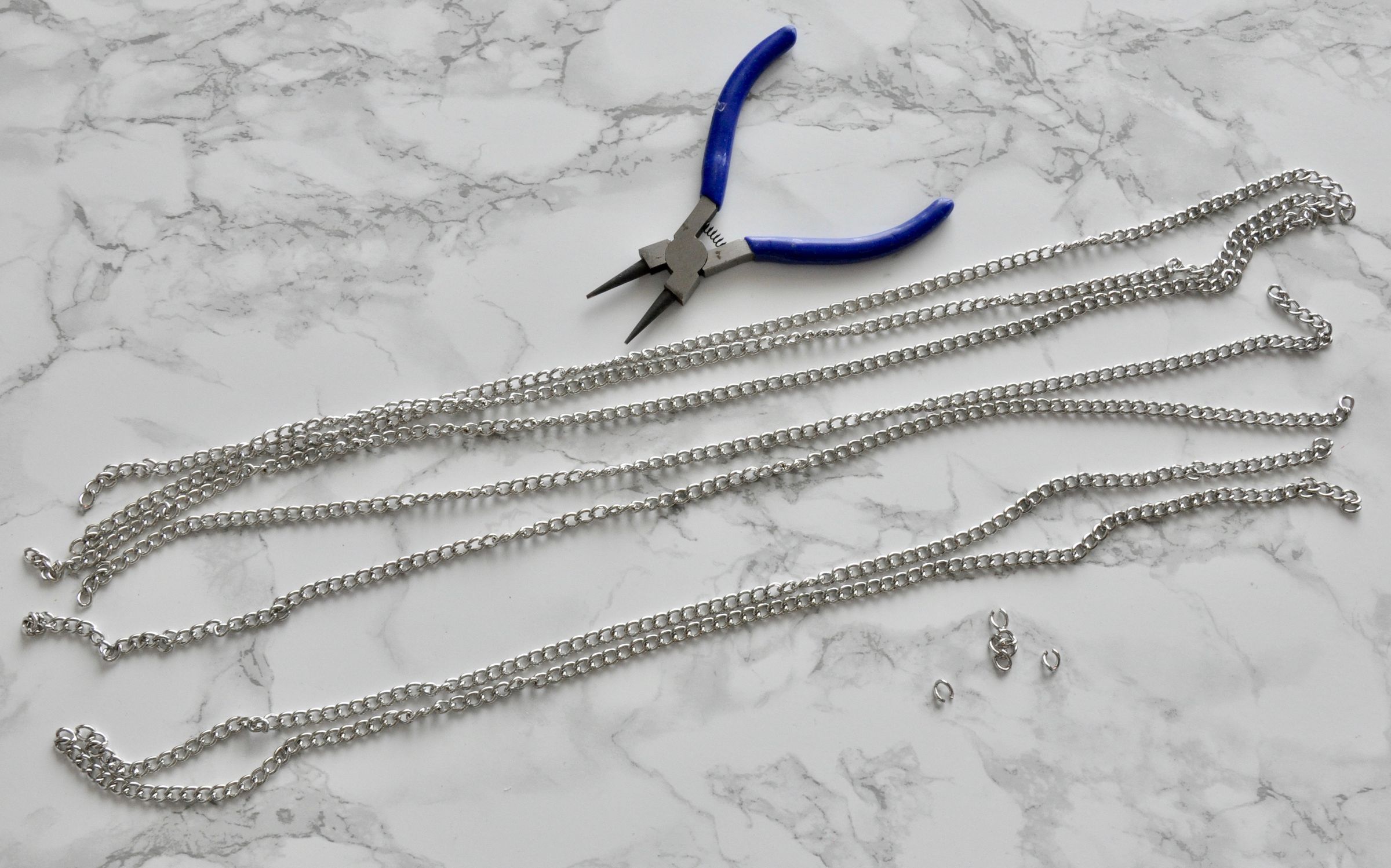 Ribbon Chain Necklace : 7 Steps (with Pictures) - Instructables