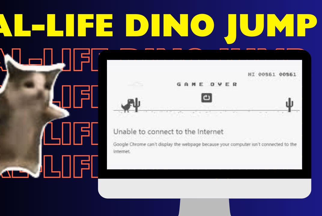 Real-Life Dino Jump: Bringing the Chrome Dino Game to Life! : 7 Steps - Instructables