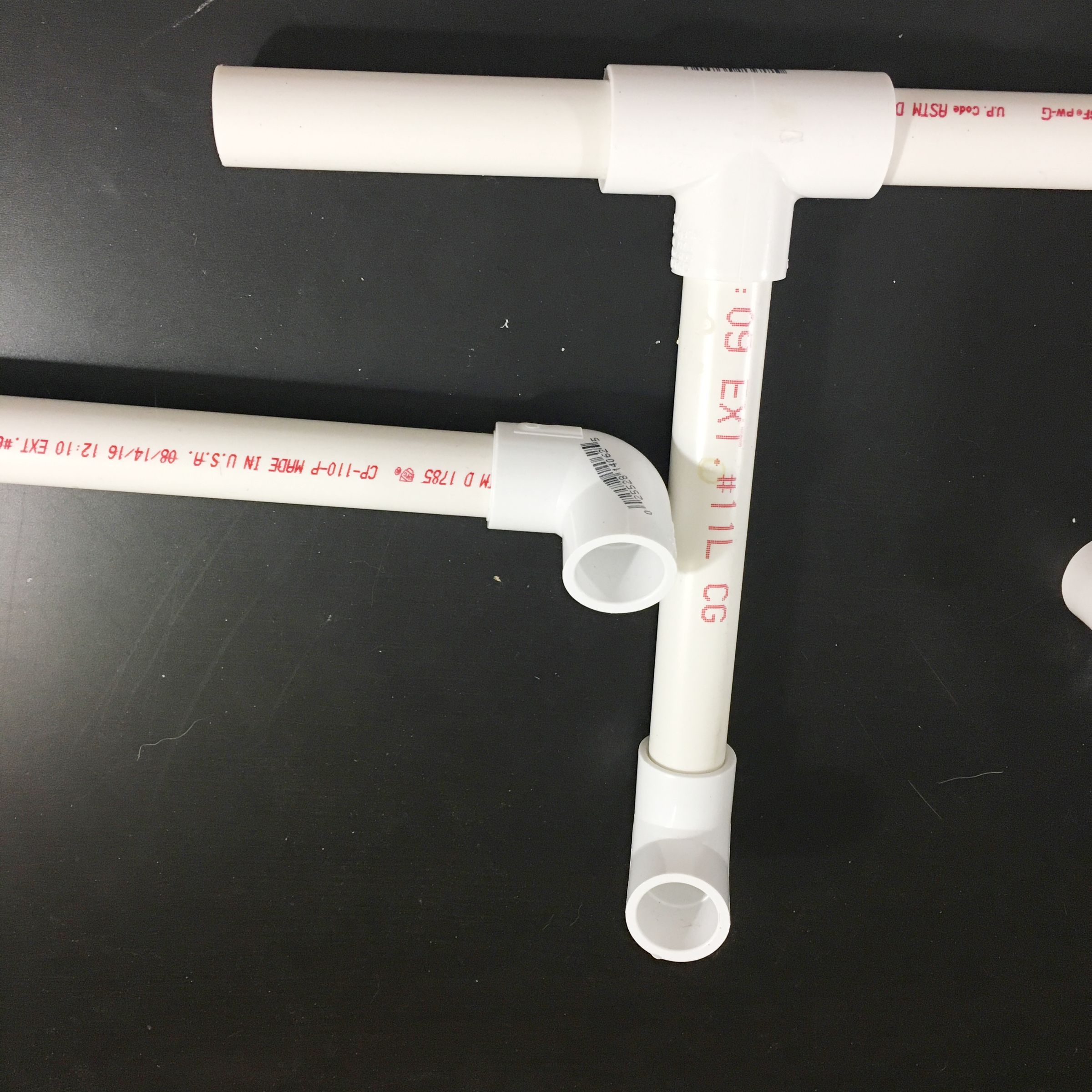 2 Minute PVC Filament Holder : 4 Steps (with Pictures) - Instructables