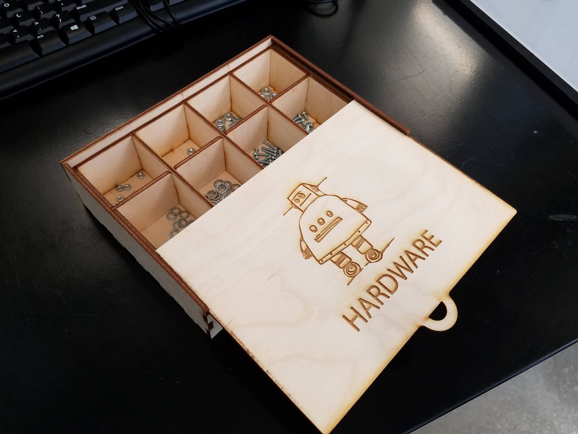 Laser Cut Hardware Organizer : 5 Steps (with Pictures) - Instructables