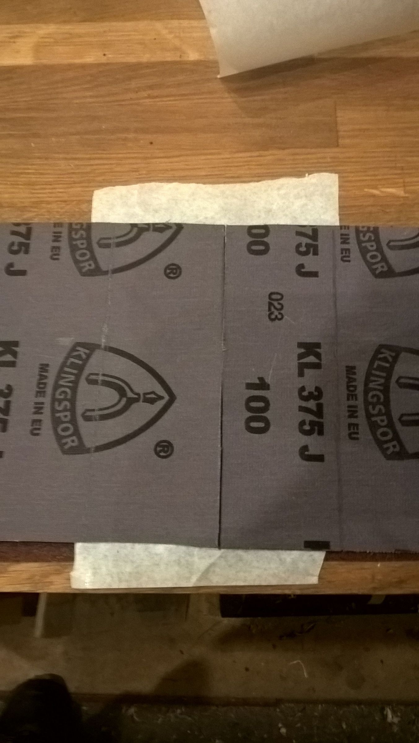 Make Your Own Sanding / Linisher Belts : 6 Steps (with Pictures ...