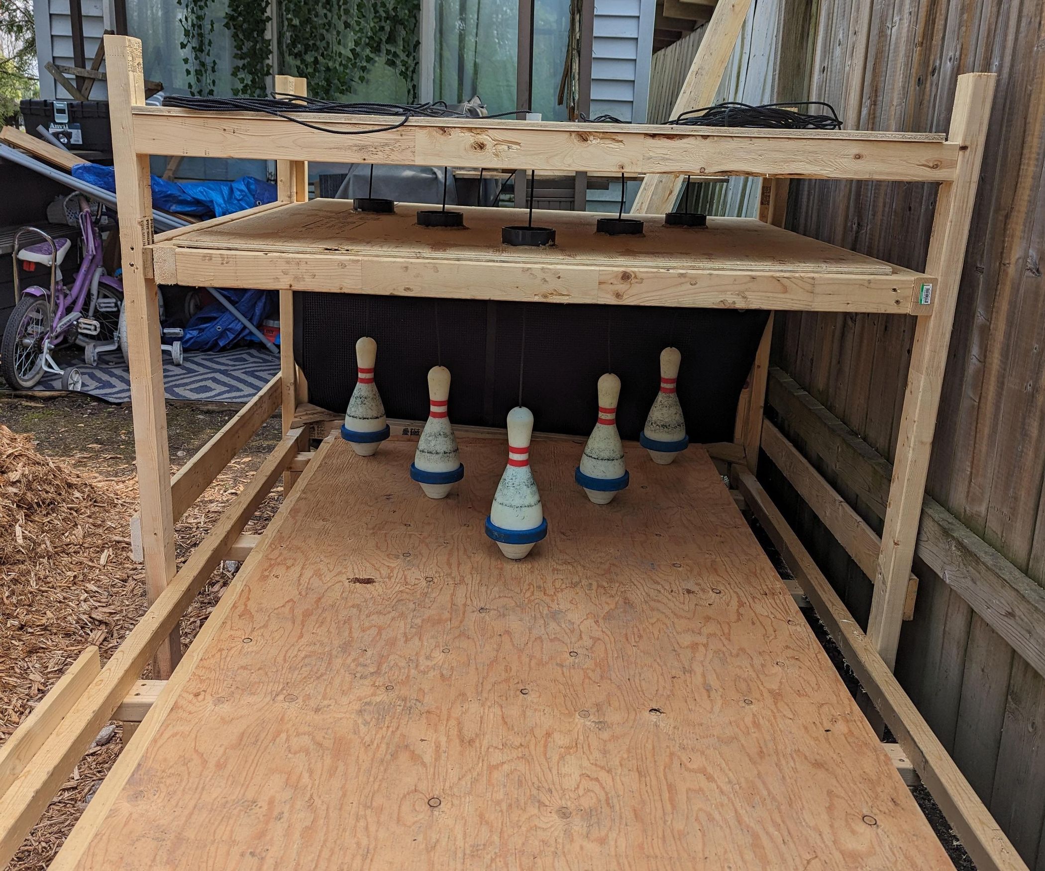 Outdoor 5-Pin Bowling Alley : 5 Steps (with Pictures) - Instructables
