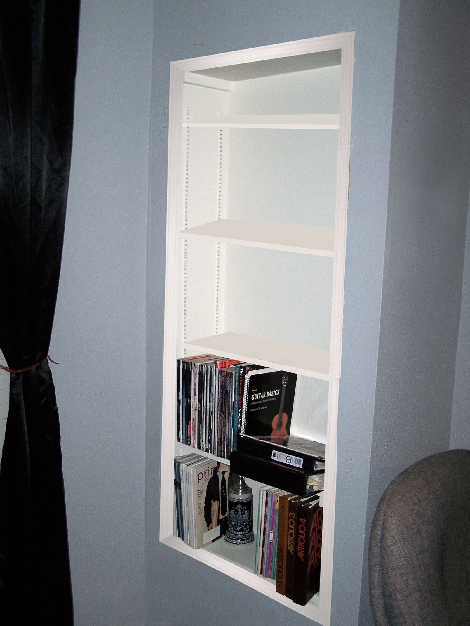 How to Create Recessed Shelving : 9 Steps - Instructables