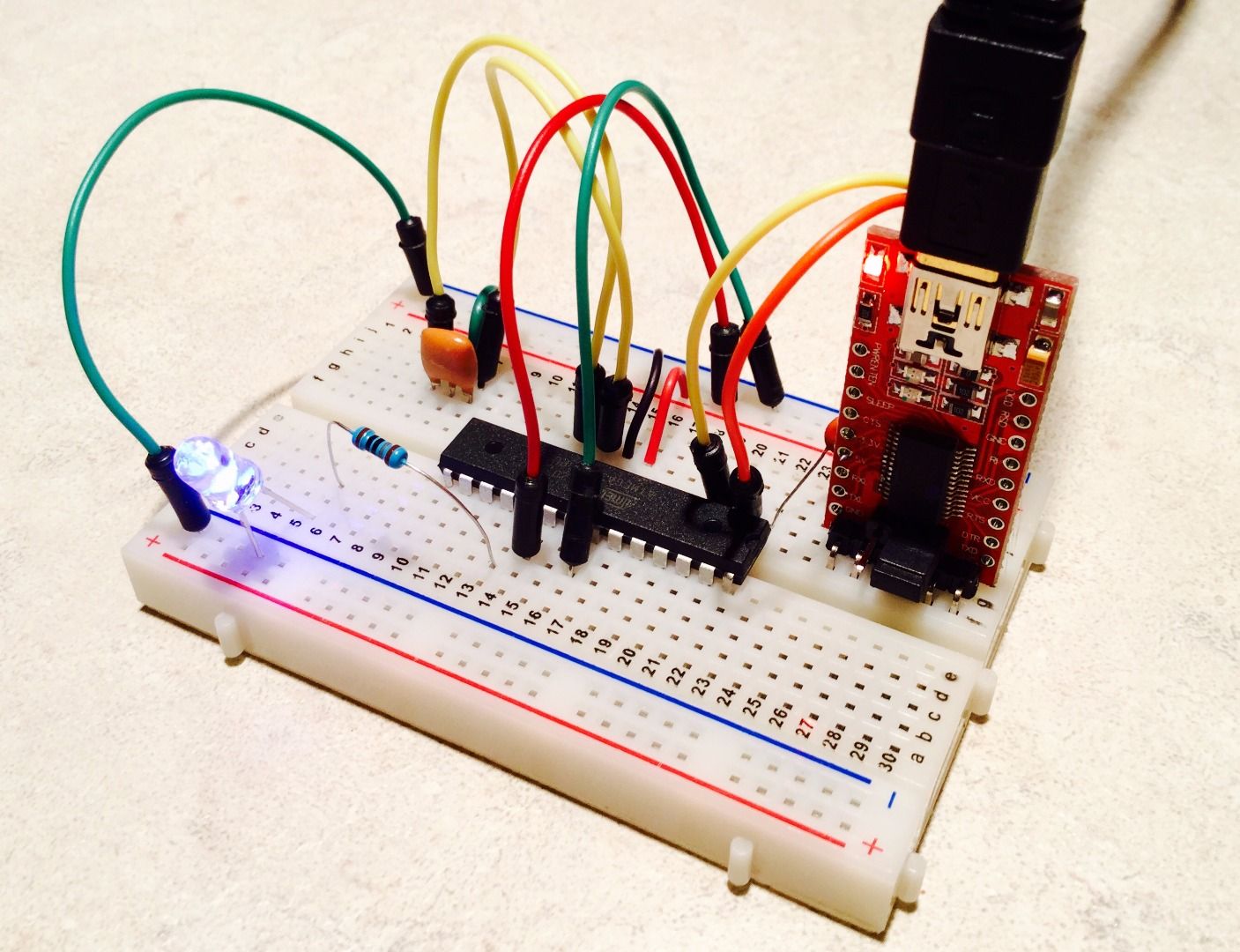 How to Build an Arduino Compatible Circuit - Instructables