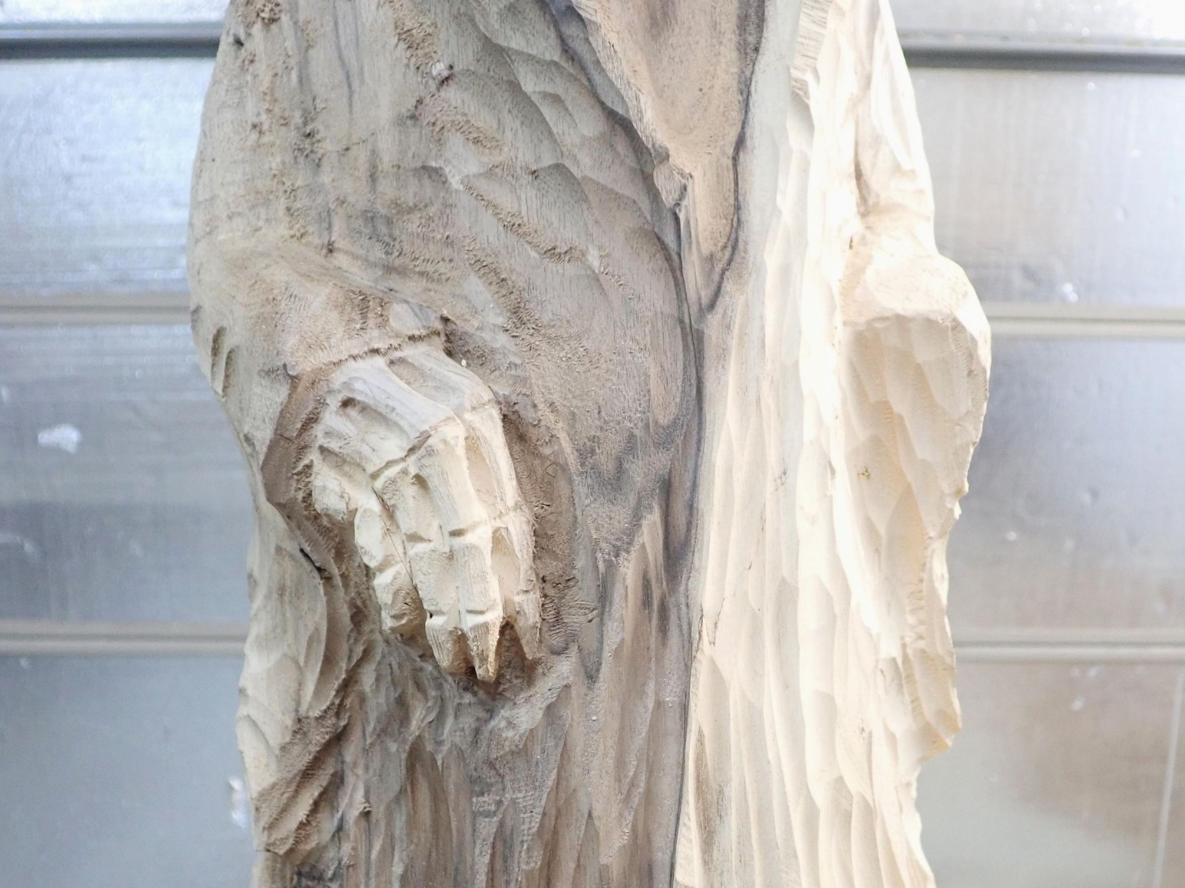 Grim Reaper Carved From a Walnut Log : 17 Steps (with Pictures ...