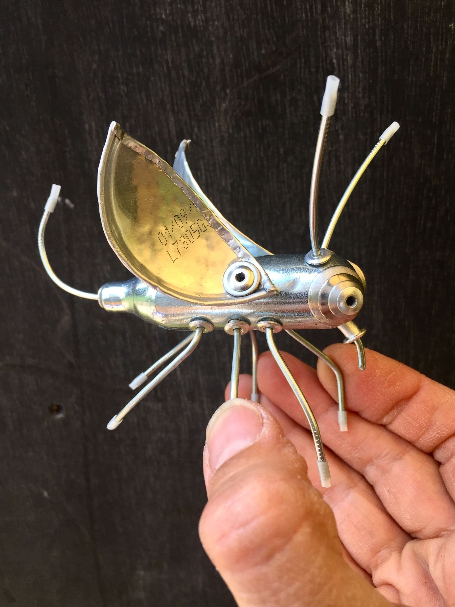 Recycled Metal Bug : 14 Steps (with Pictures) - Instructables