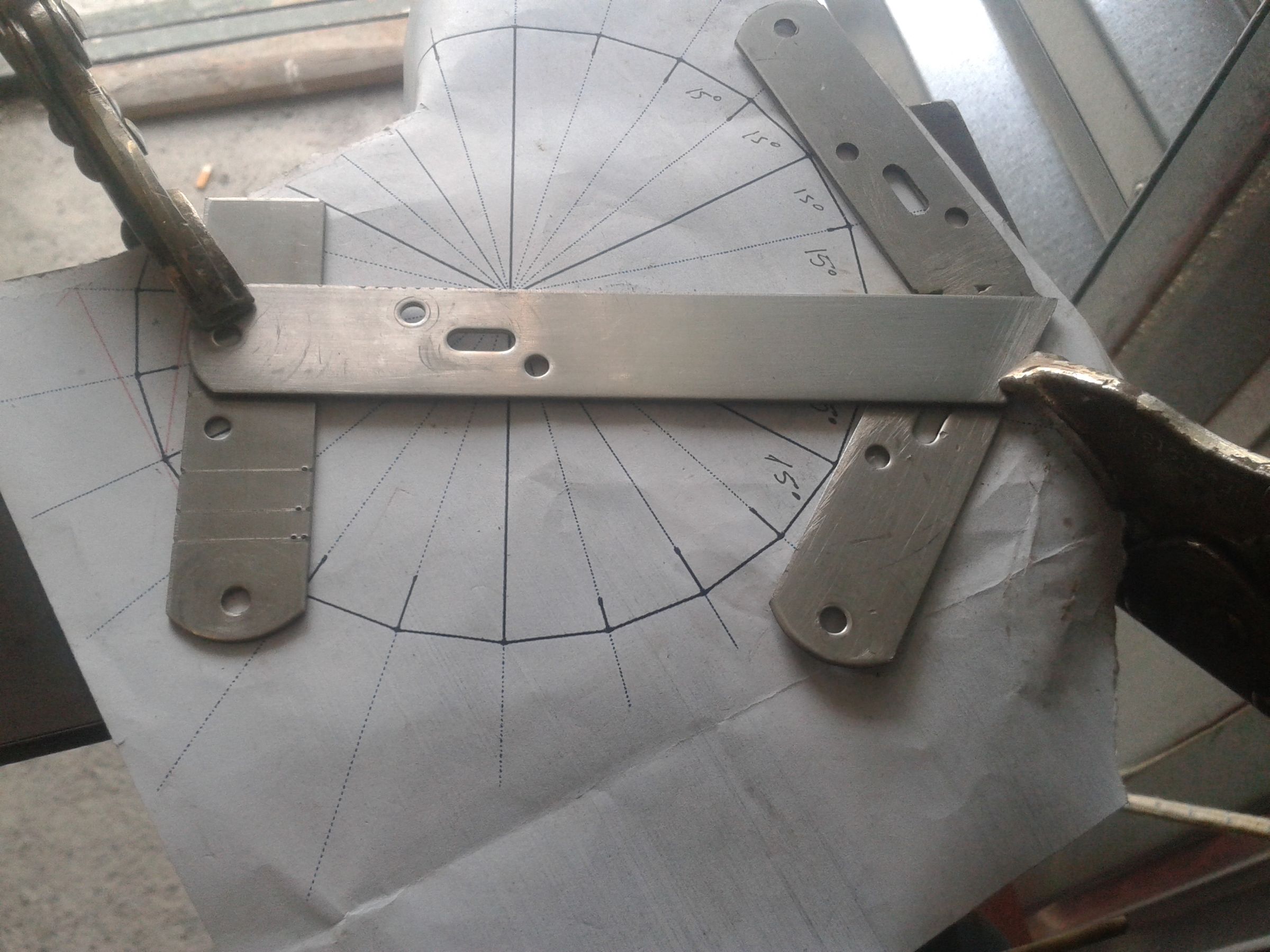 DIY Circle Center Finder Tool, Stainless Steel Made : 4 Steps (with ...