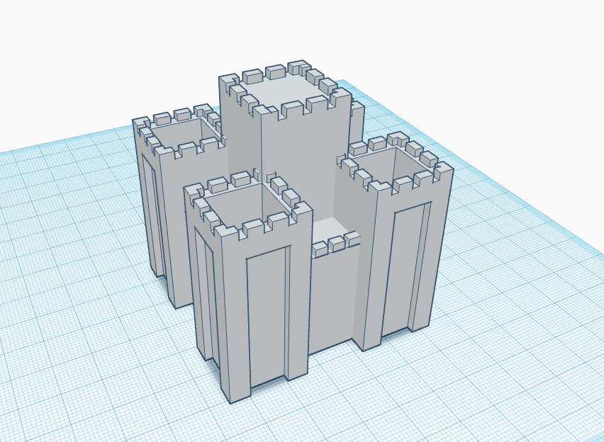 3D Printed Castle Planter (TinkerCAD) : 8 Steps (with Pictures ...