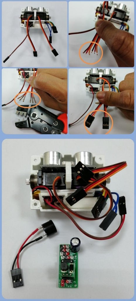 Arduino 3d Printed Can Robot One More Object Avoiding Robot 5 Steps 3076