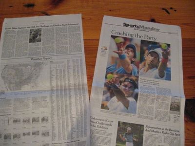 Newspaper Sit-upon : 6 Steps - Instructables