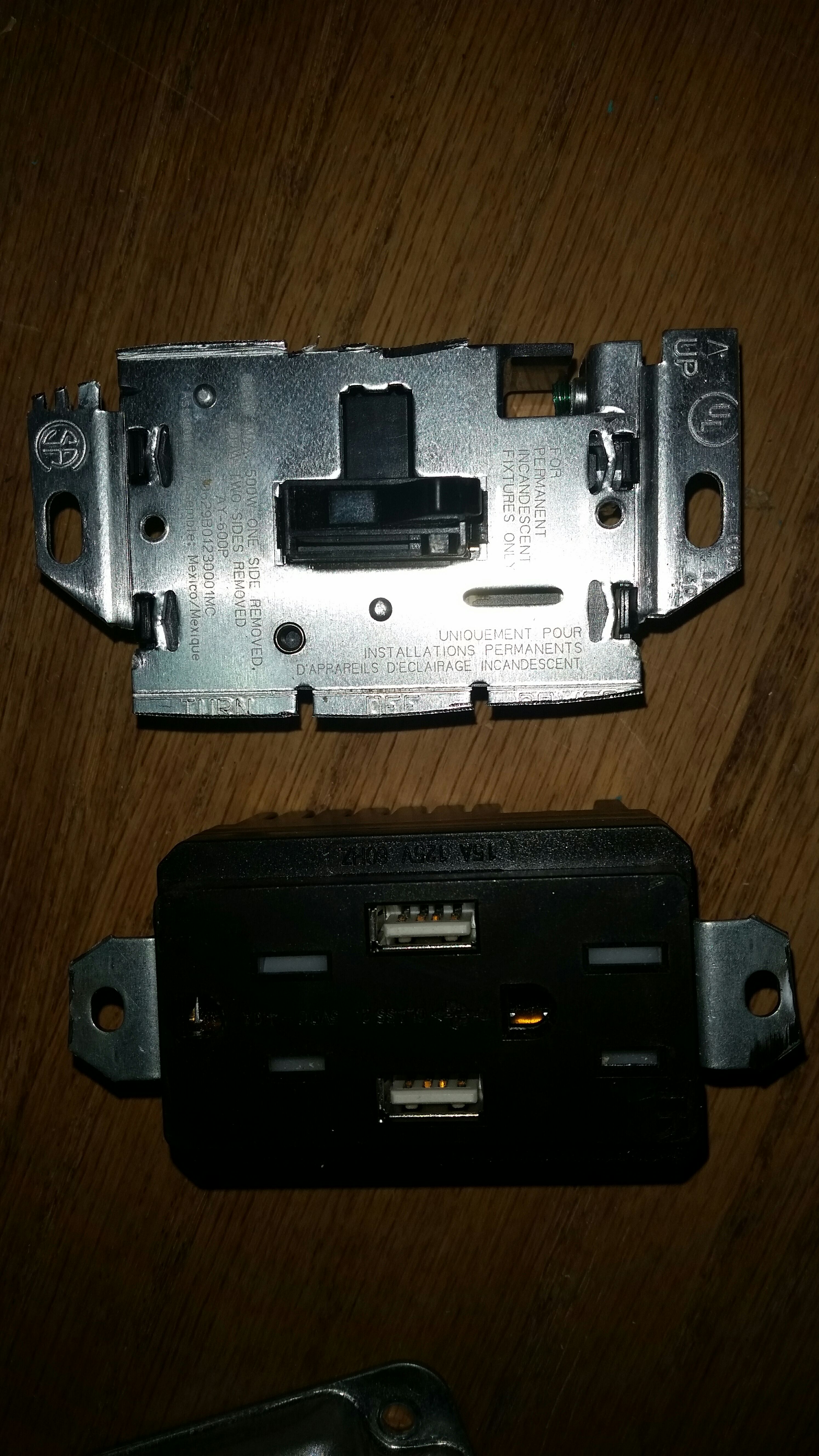 Steel Pipe Lamp/USB Charger End Table : 6 Steps (with Pictures ...